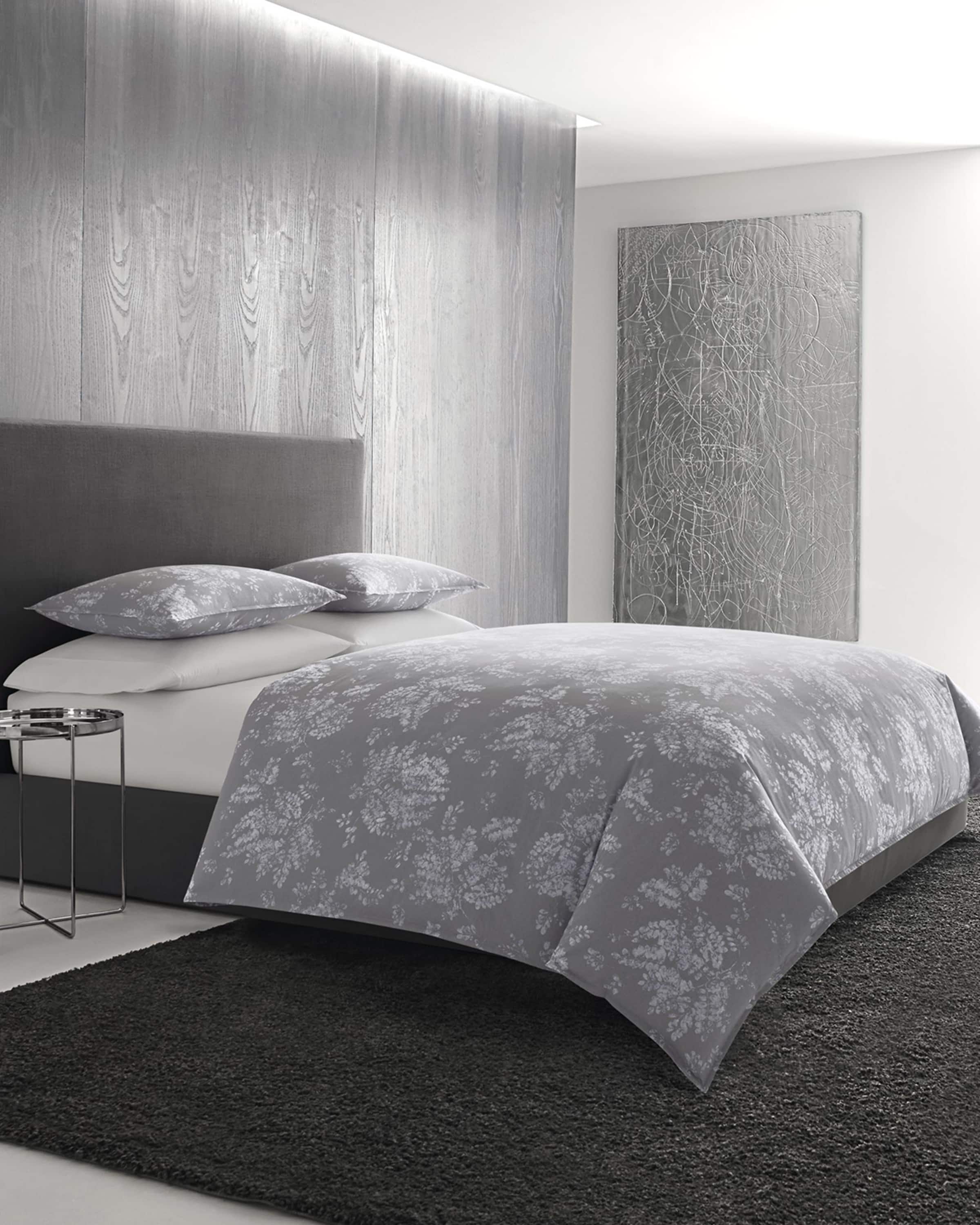Vera Wang Transparent Leaves Queen Duvet Set and Matching Items ...