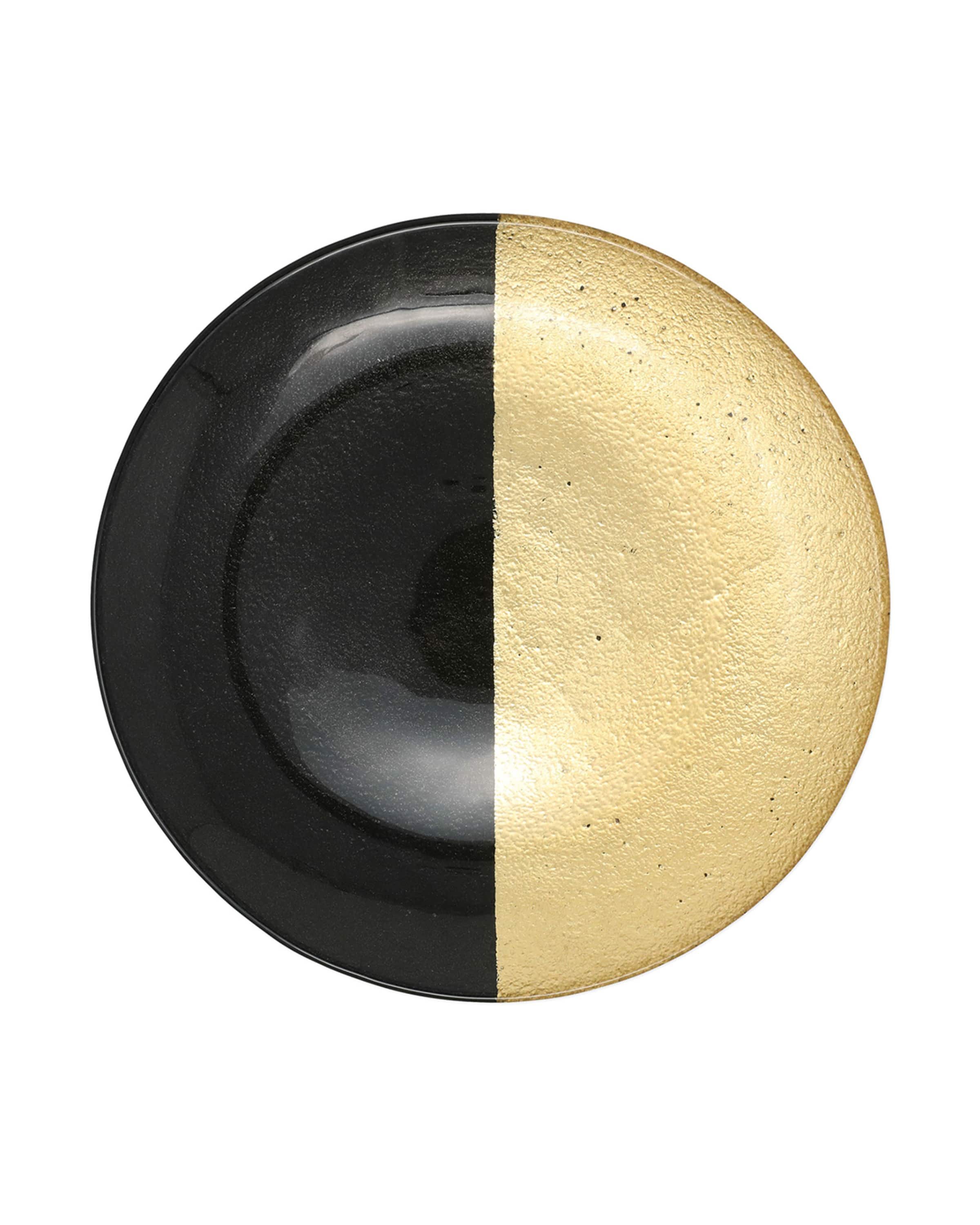 two tone dinner plates
