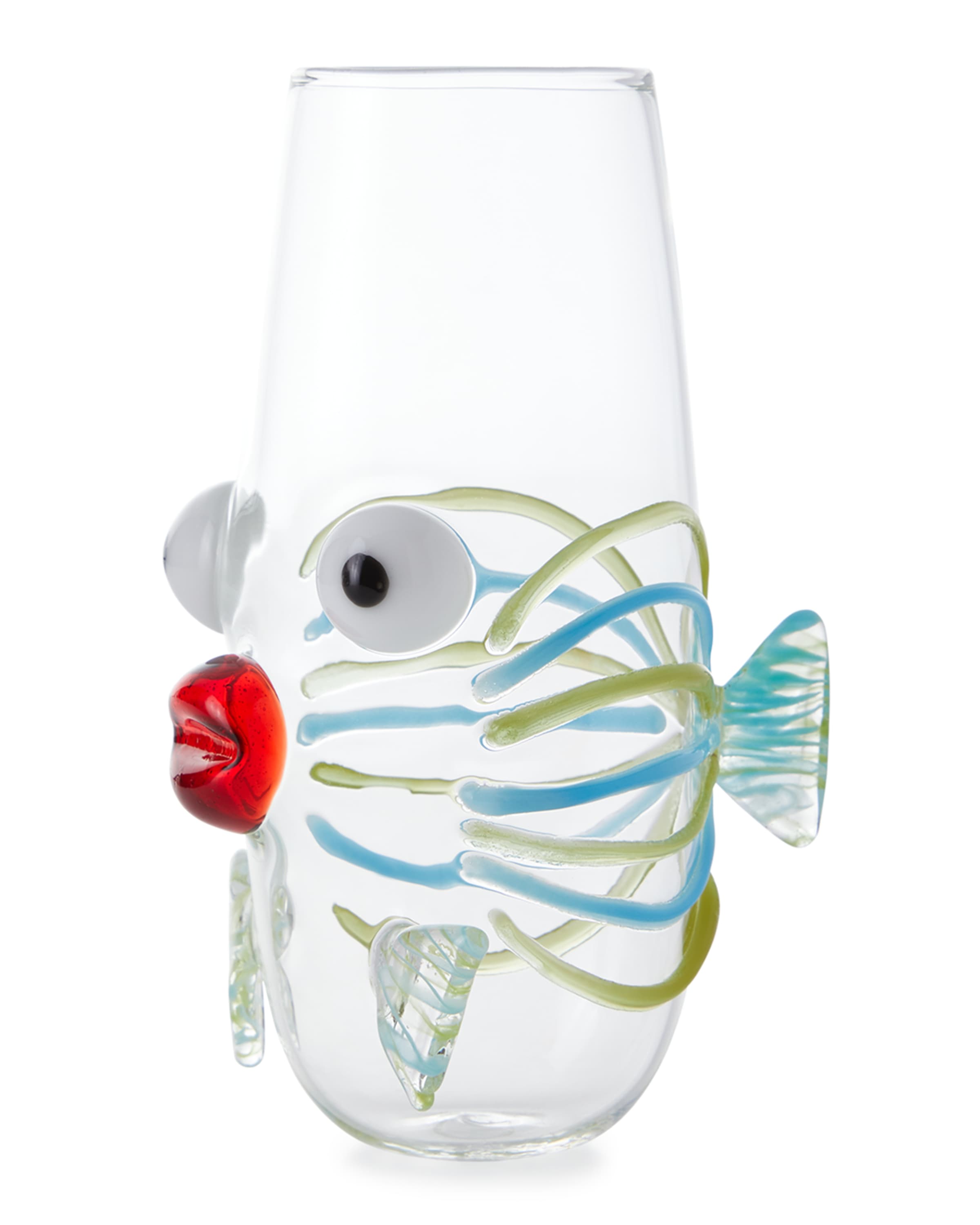 Massimo Lunardon Imperator Fish Stemless Wine Glass and Matching Items ...