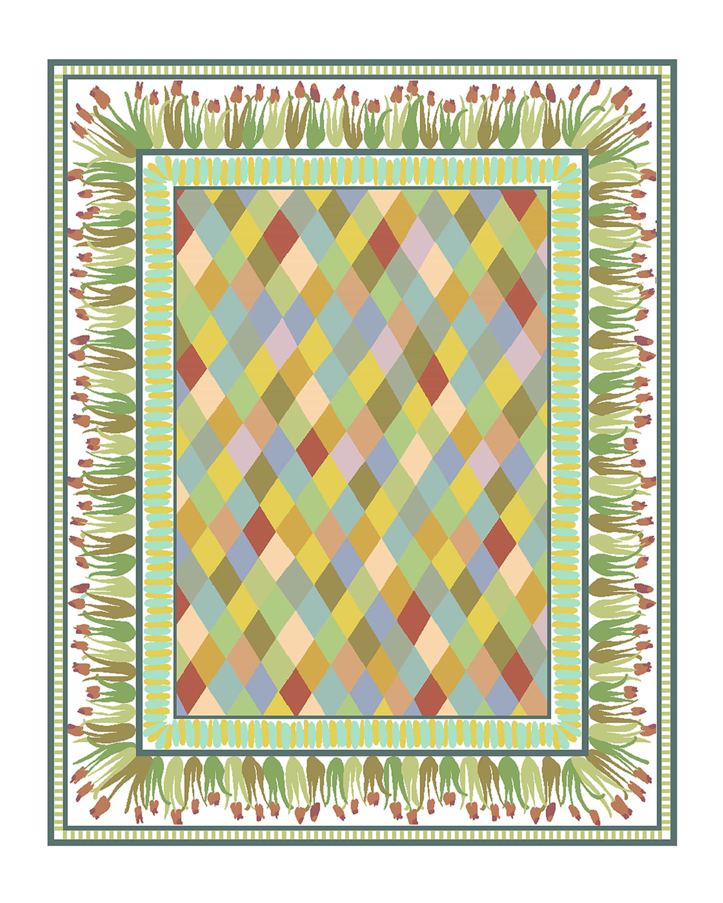 MacKenzie-Childs Poplar Ridge Rug Collection HC & Matching Items | Horchow