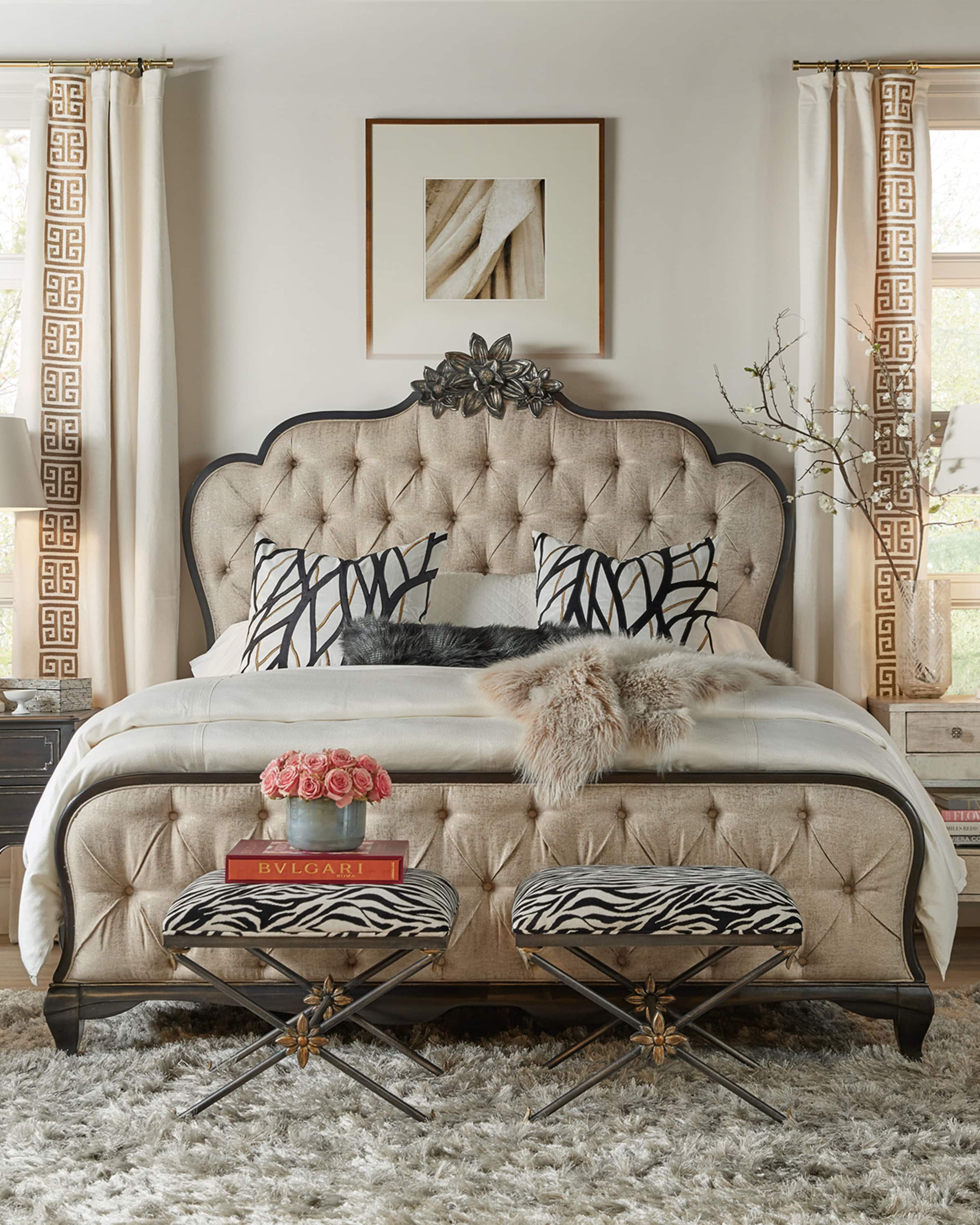 Hooker Furniture Collette King Bed and Matching Items & Matching Items ...