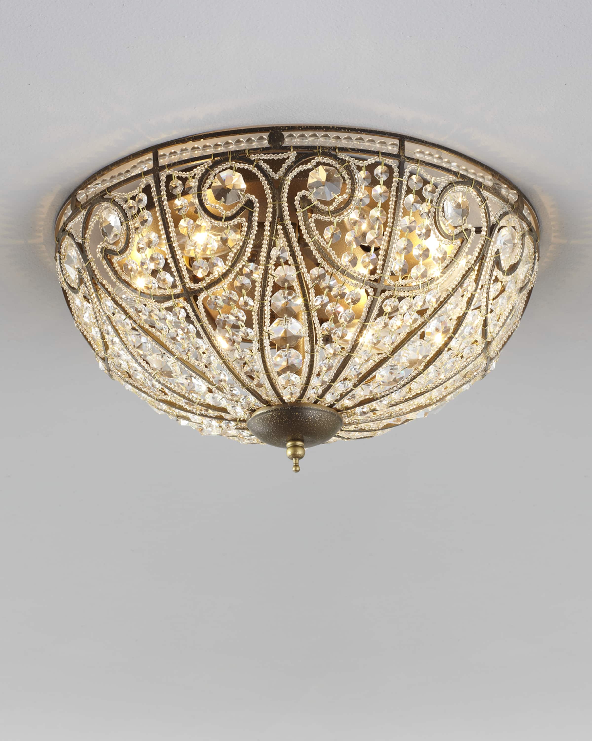 Elizabethan Flush-Mount Ceiling Light & Matching Items | Horchow