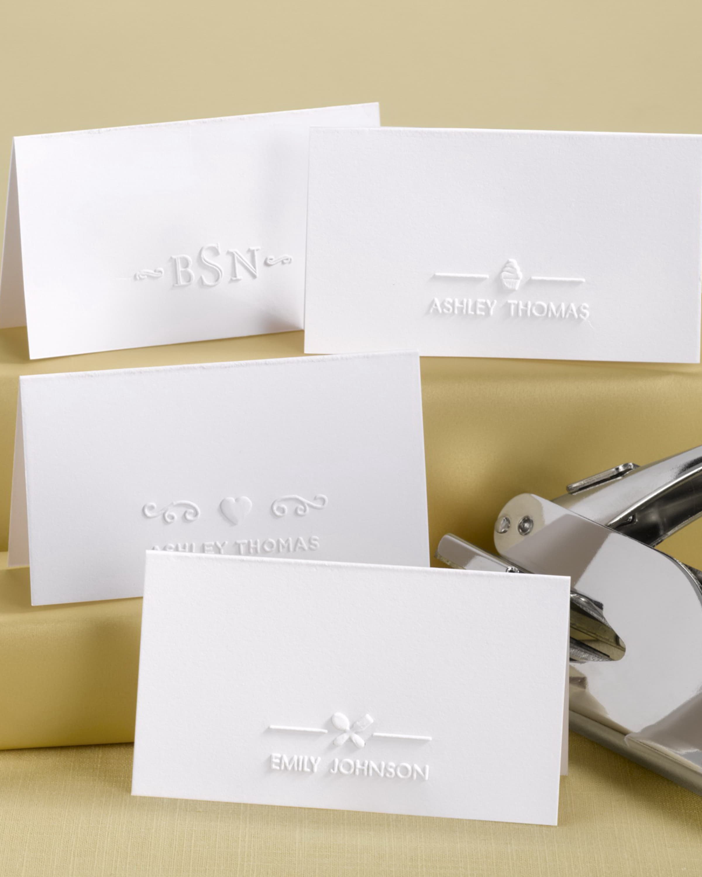 Personalized Place Card Embossers & Matching Items | Horchow