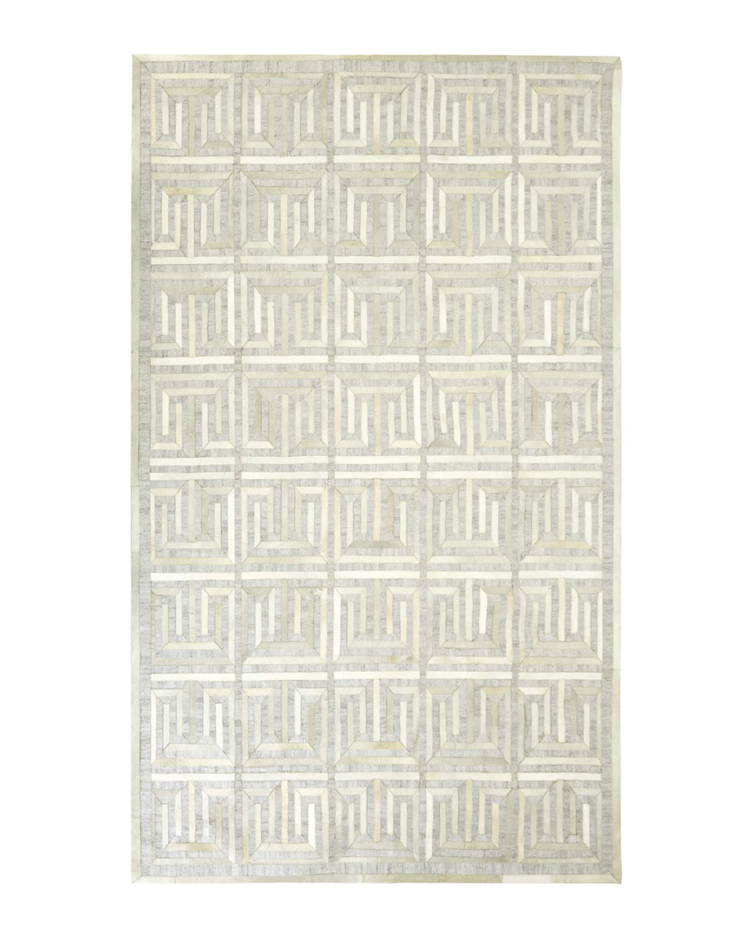 Exquisite Rugs Sterling Greek Key Rug & Matching Items | Horchow