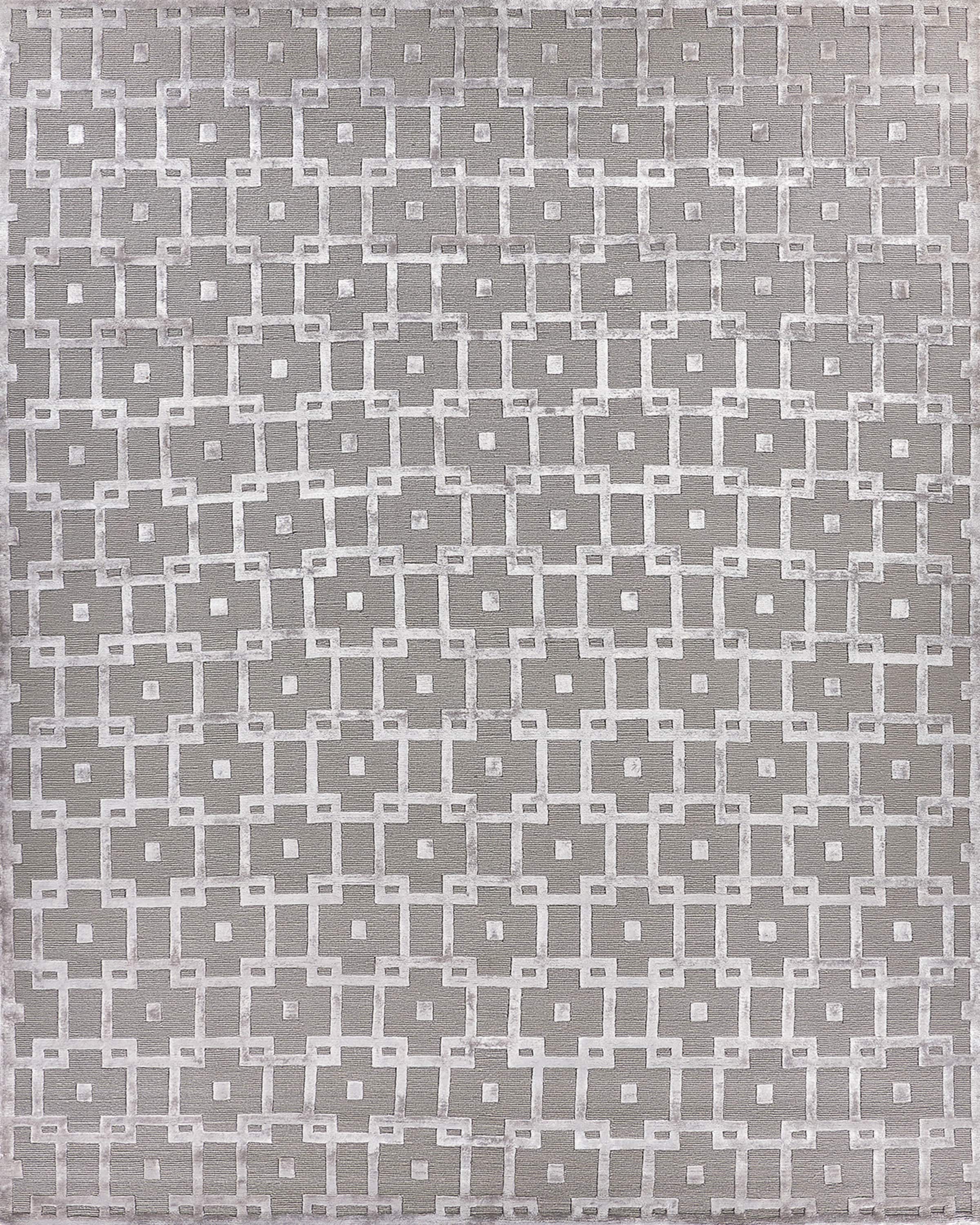 Exquisite Rugs Silver Blocks Rug & Matching Items | Horchow