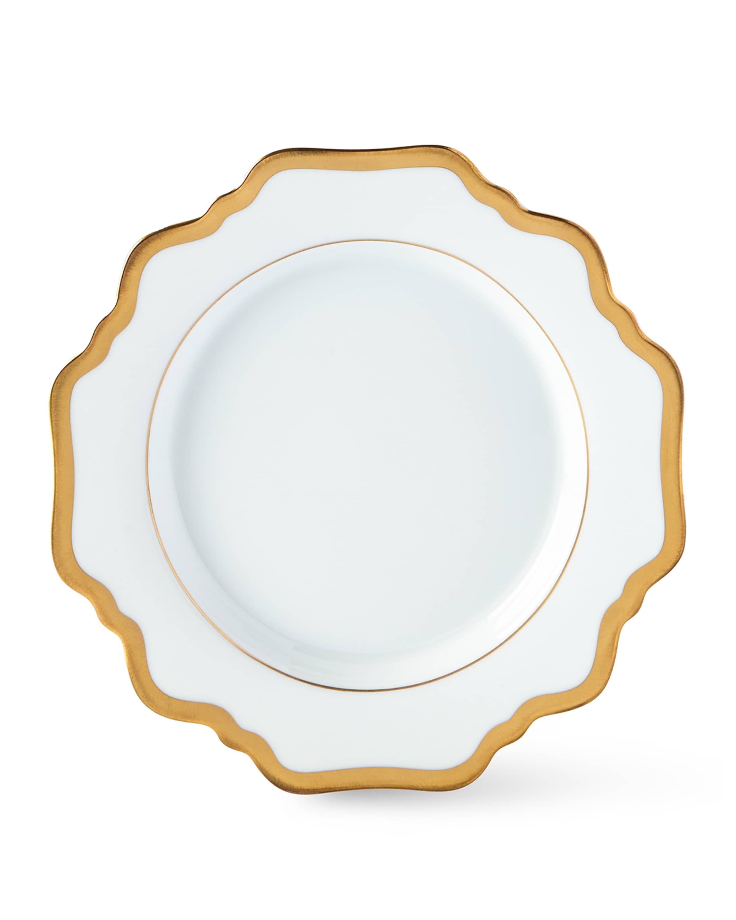 Anna Weatherley Antique White with Gold-Trim Dinnerware Collection ...