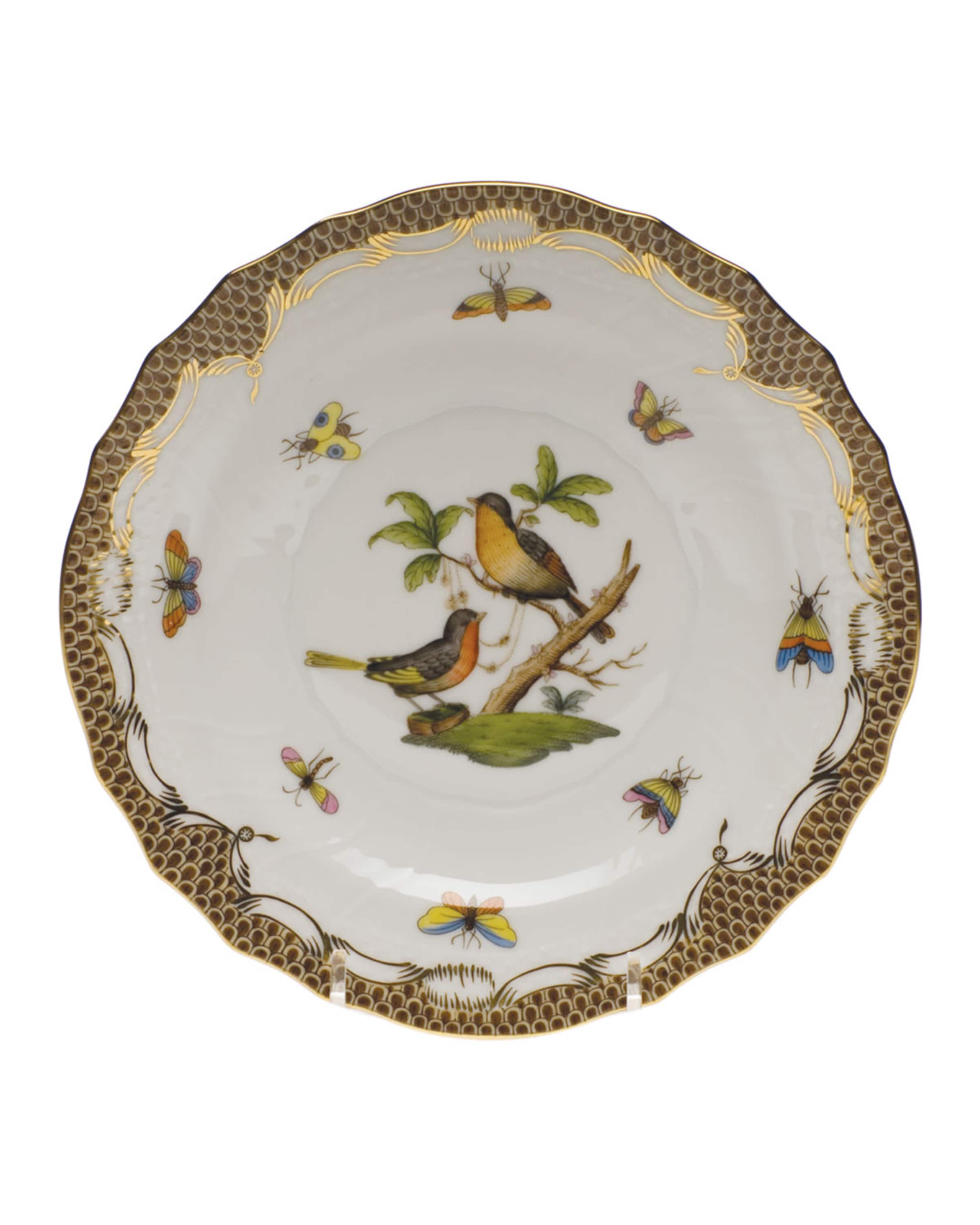 Herend Rothschild Bird Motif Dinnerware Collection & Matching Items ...