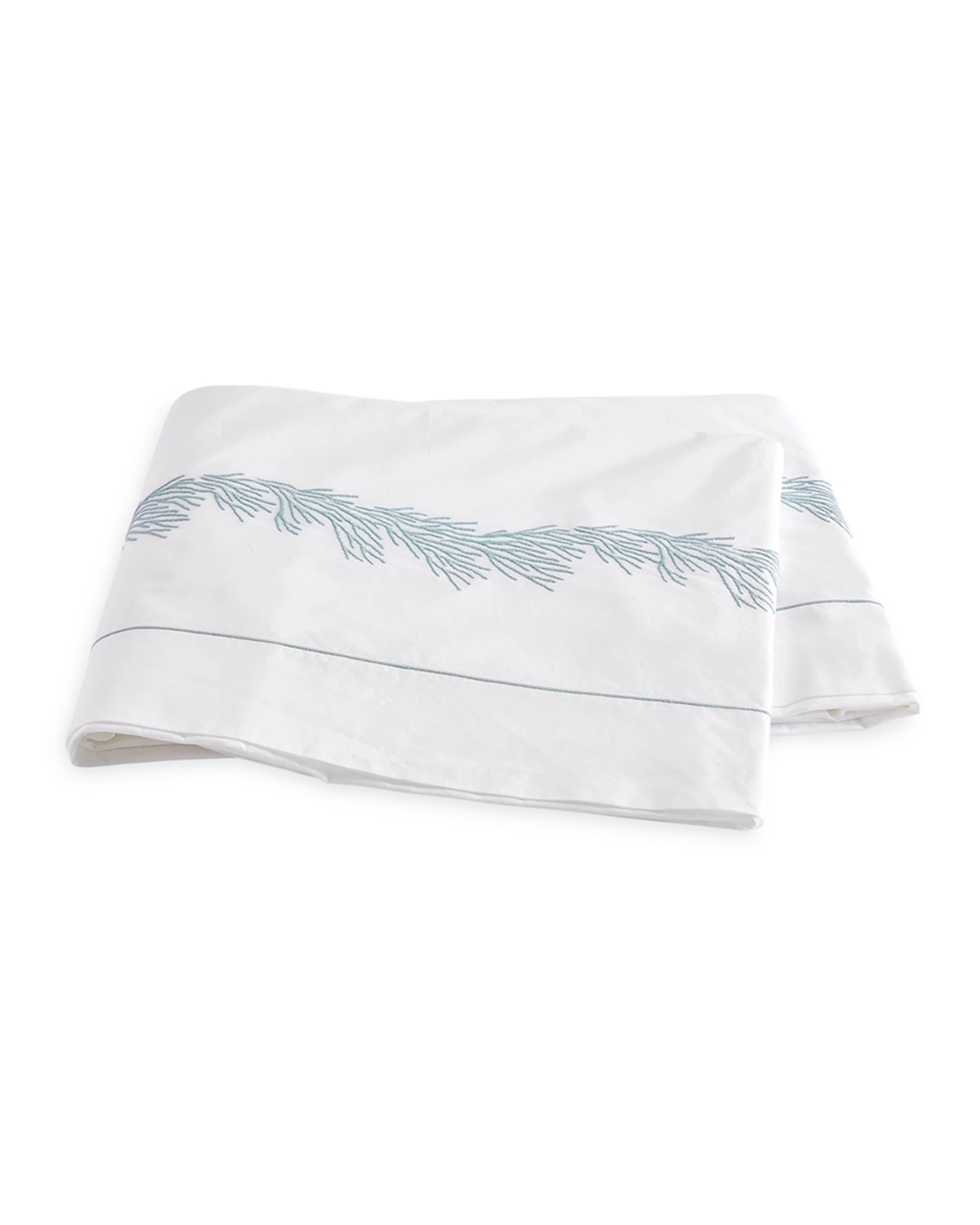 Matouk Atoll 520TC Sheet Collection & Matching Items | Horchow