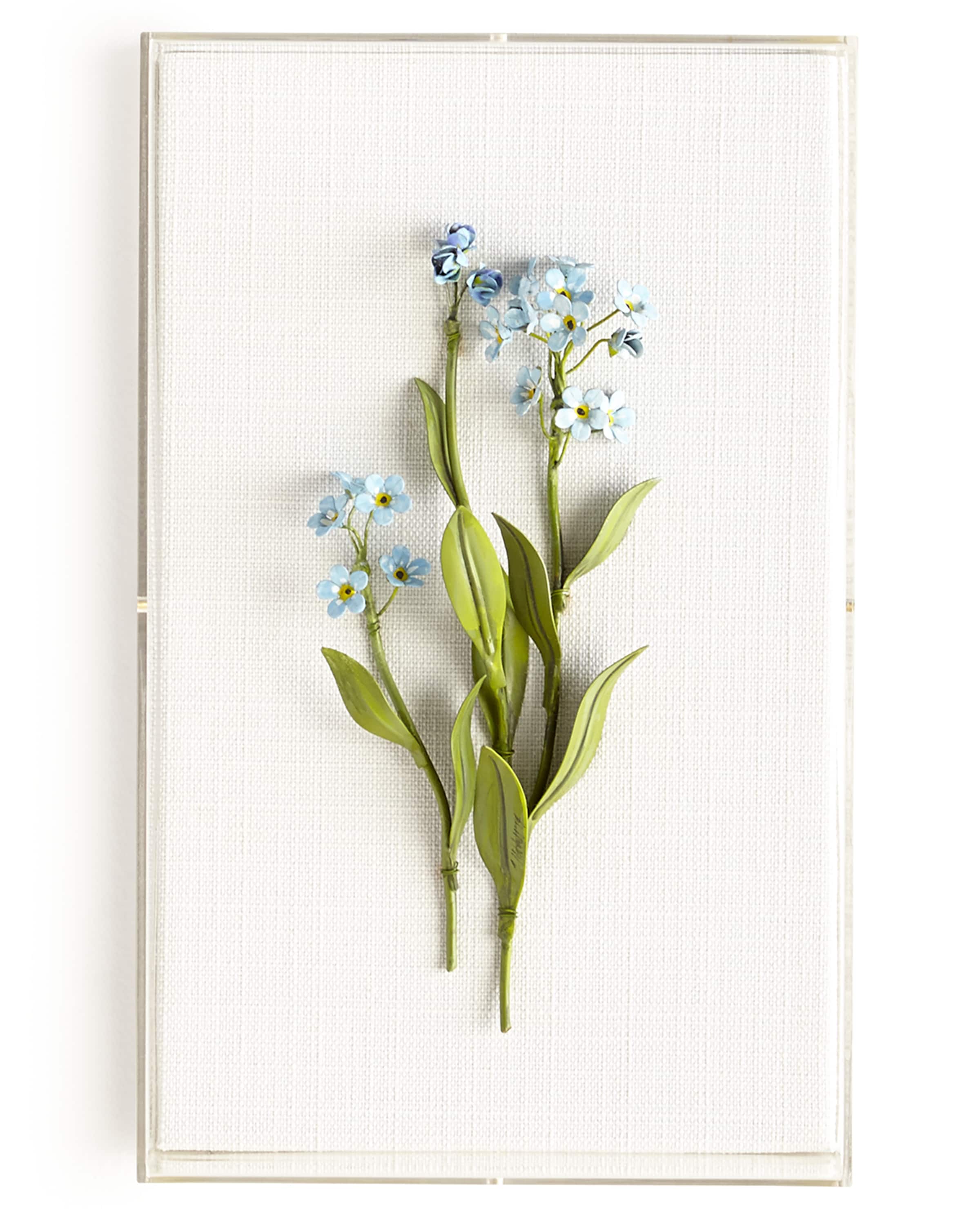 Tommy Mitchell Original Painted Flower Studies & Matching Items | Horchow