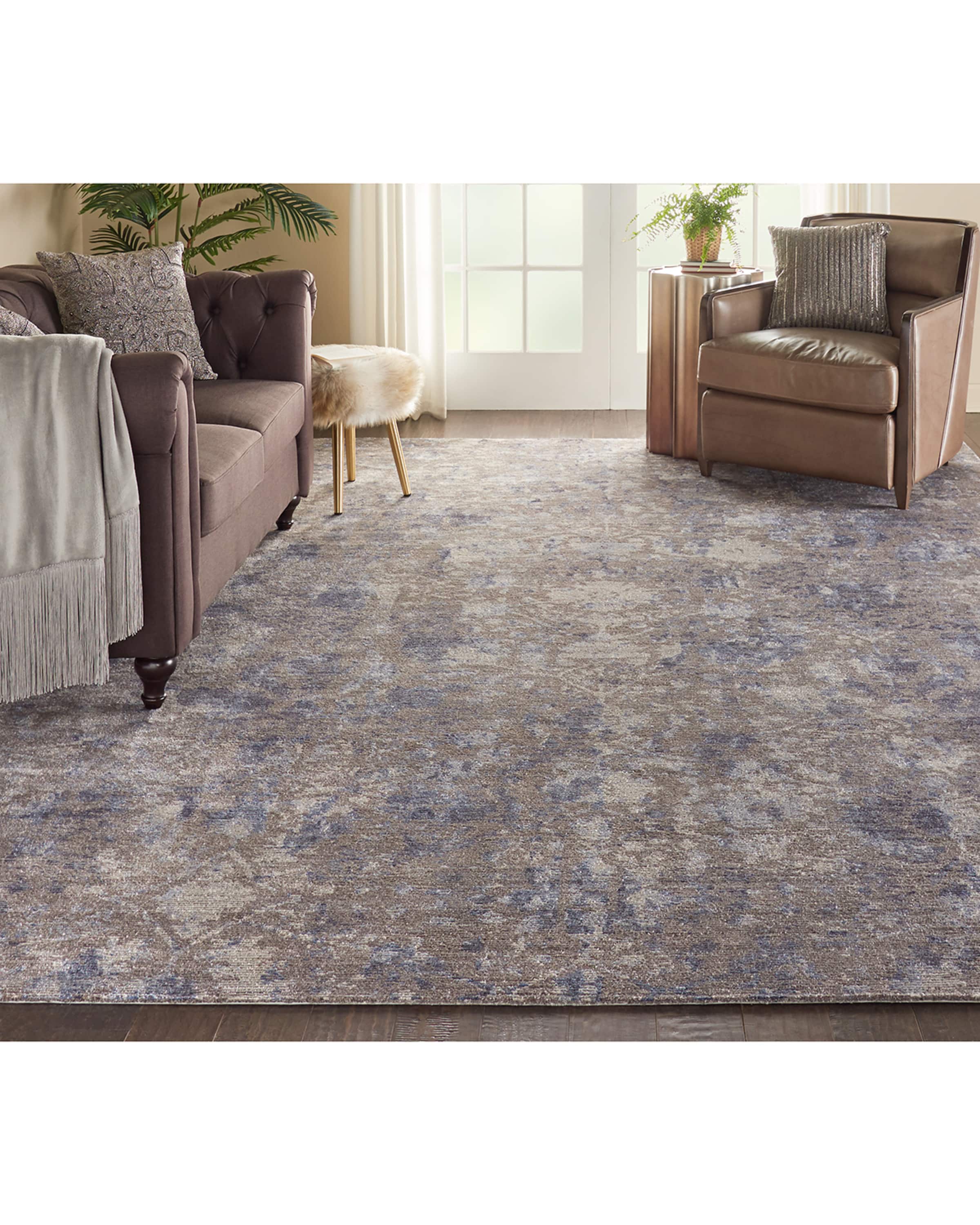 Nourison Sara Hand-Knotted Rugs & Matching Items | Horchow