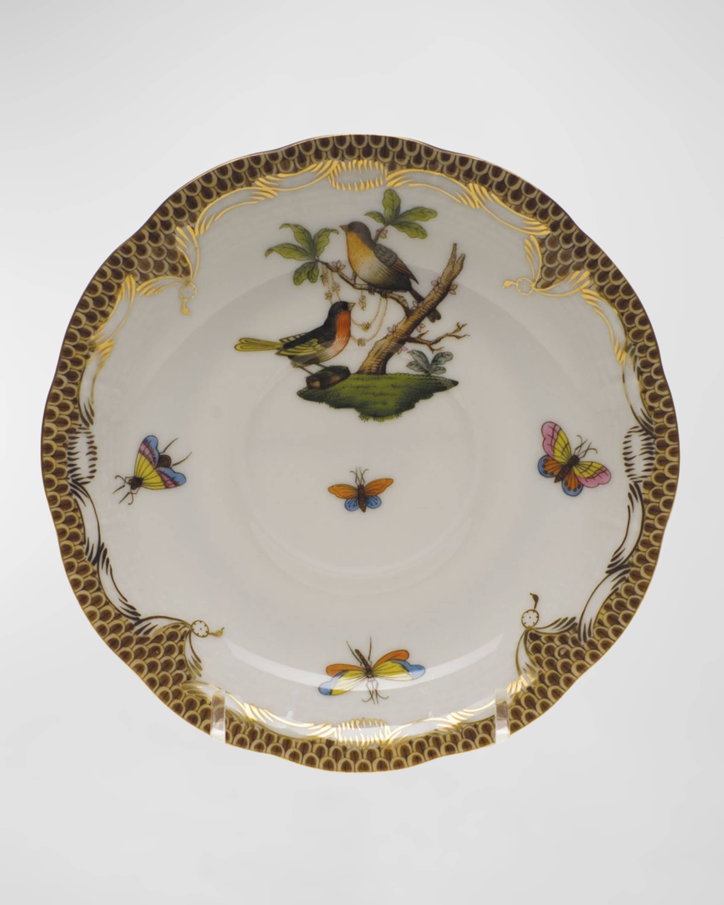 Herend Rothschild Bird Motif Dinnerware Collection & Matching Items ...