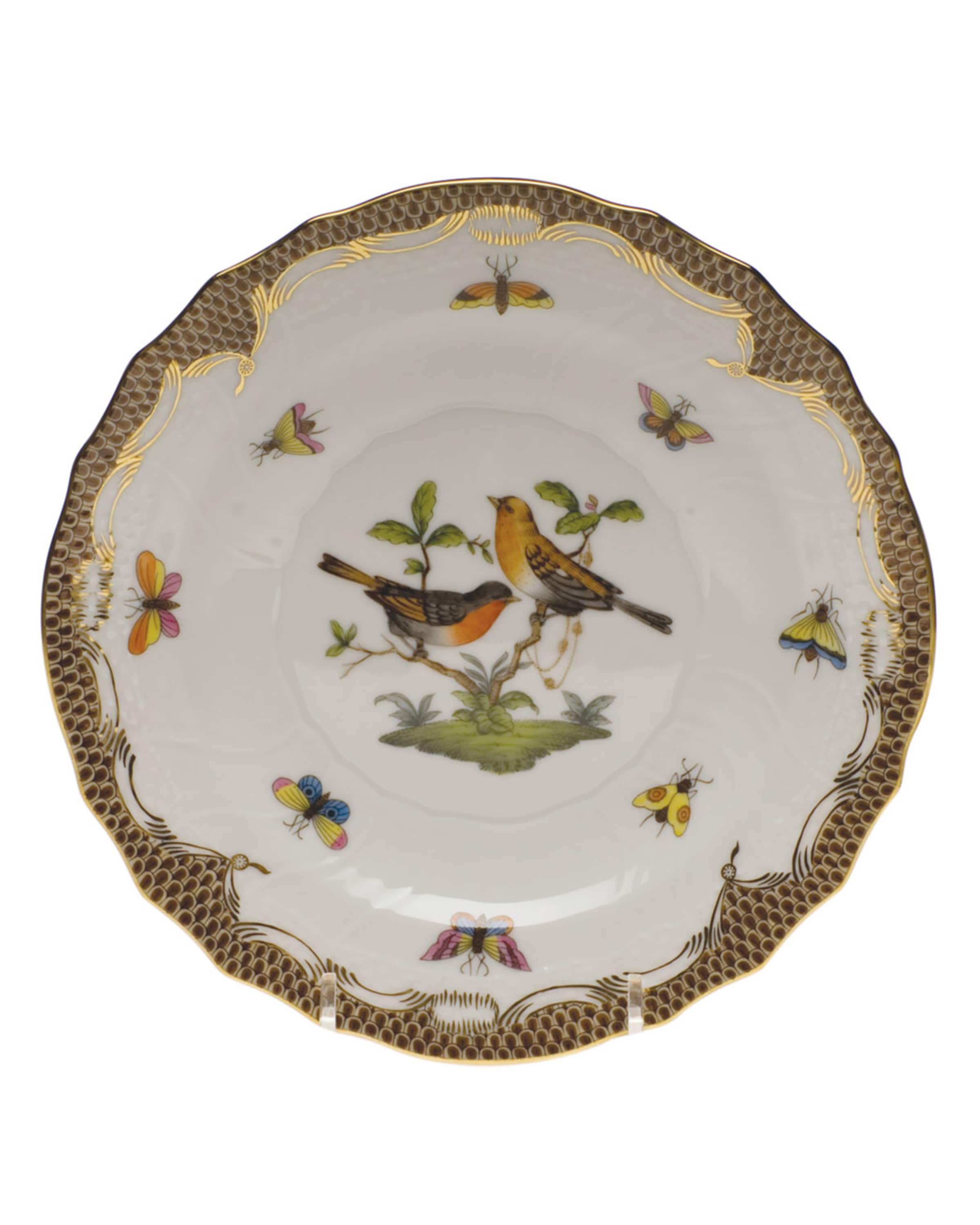 Herend Rothschild Bird Motif Dinnerware Collection & Matching Items ...