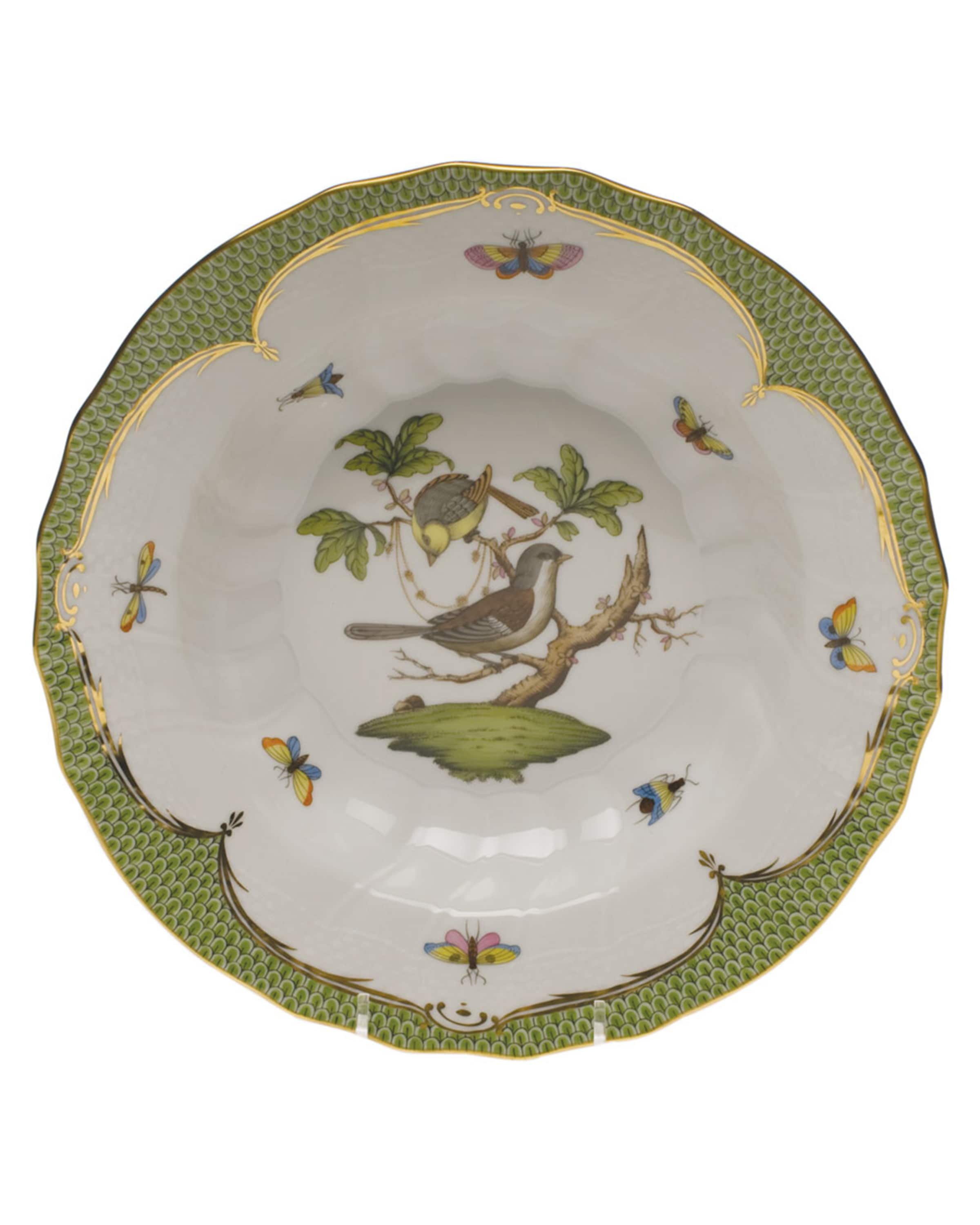 Herend Rothschild Bird Motif Dinnerware Collection & Matching Items ...
