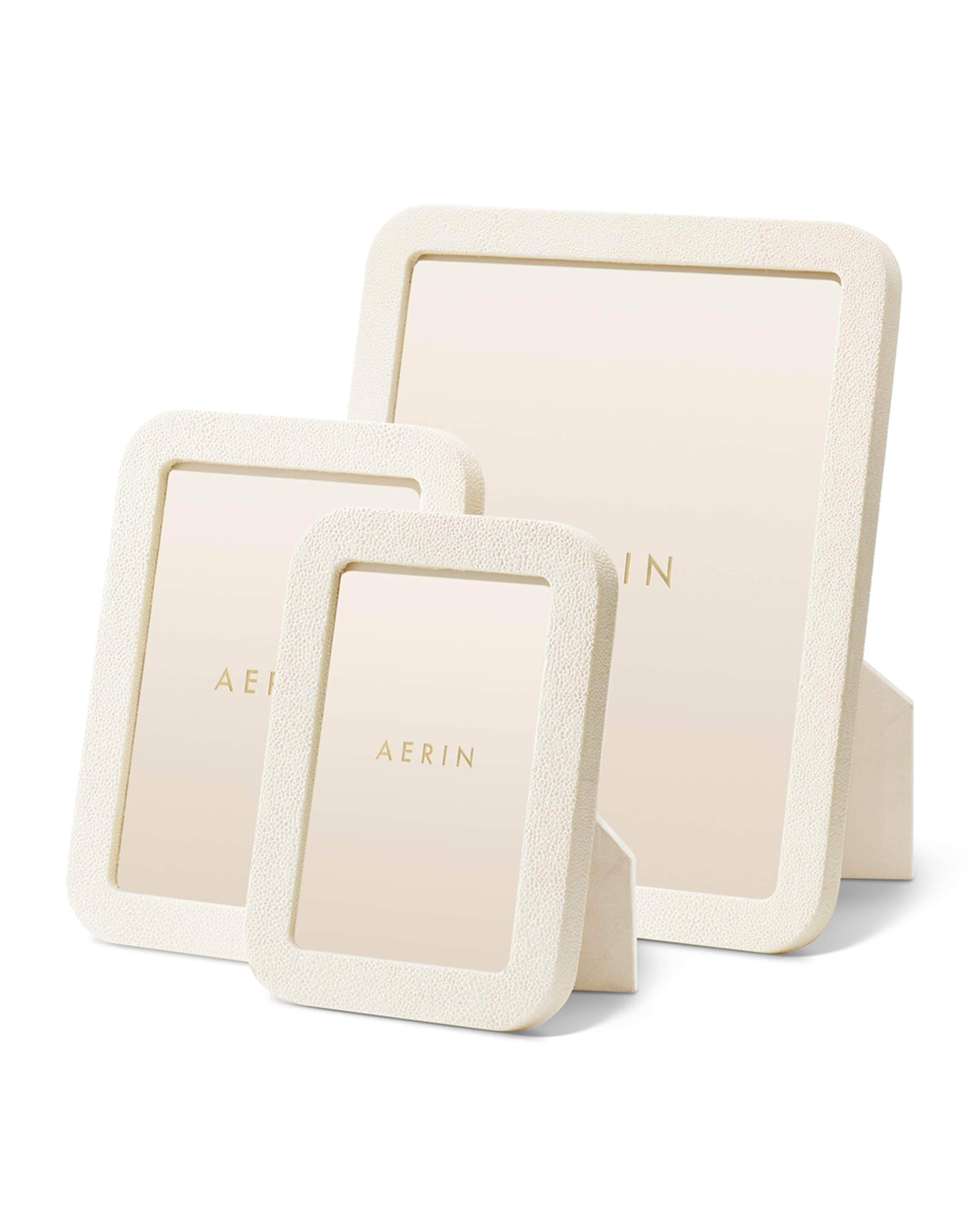 AERIN Modern Shagreen Frame Collection & Matching Items | Horchow