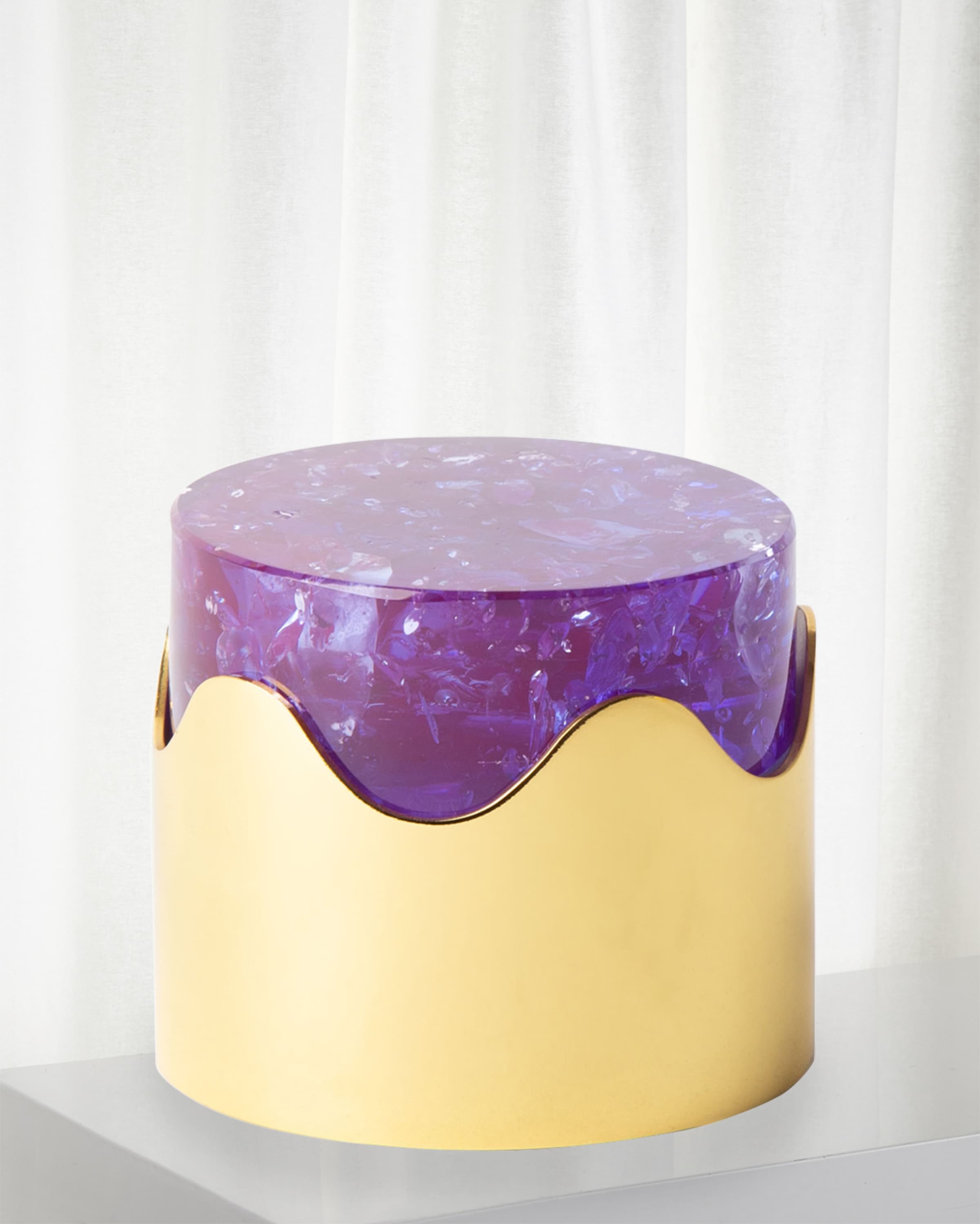 Jonathan Adler Acrylic Small Ripple Box and Matching Items & Matching ...