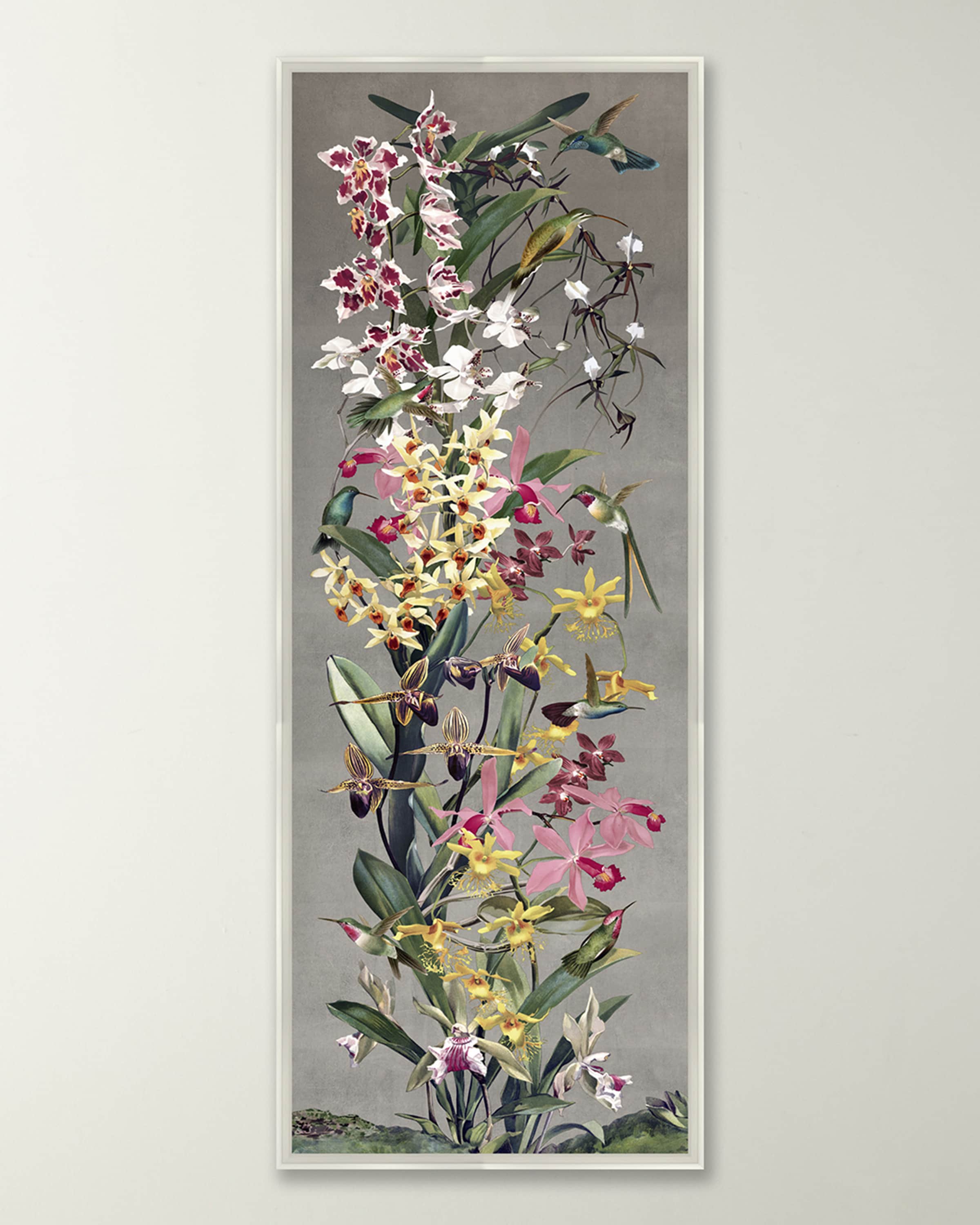 Wendover Art Group Silver Orchid Panel Wall Art & Matching Items | Horchow