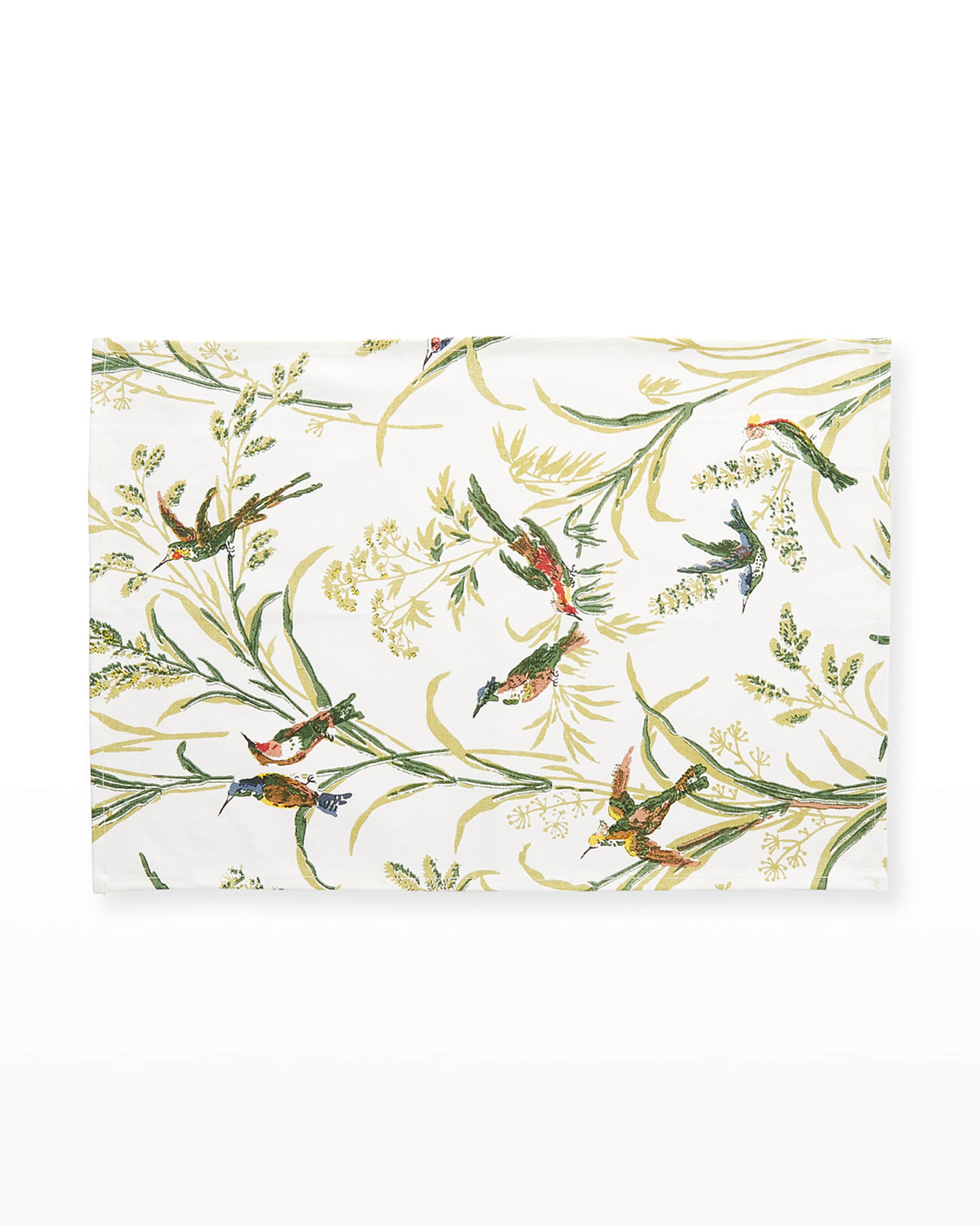 Handprint Hummingbird Table Linens Collection & Matching Items | Horchow