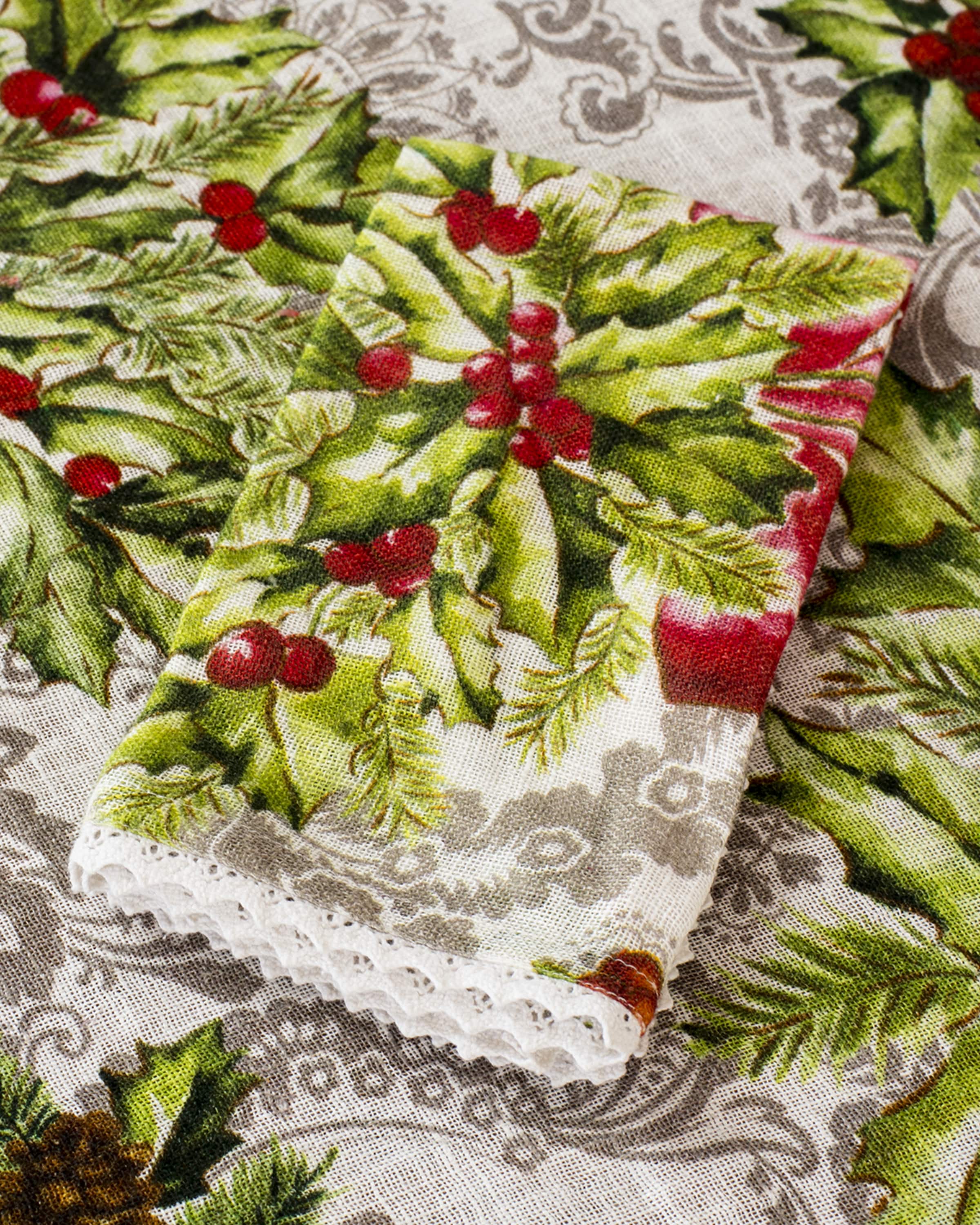 April Cornell Deck the Holly & Matching Items | Horchow