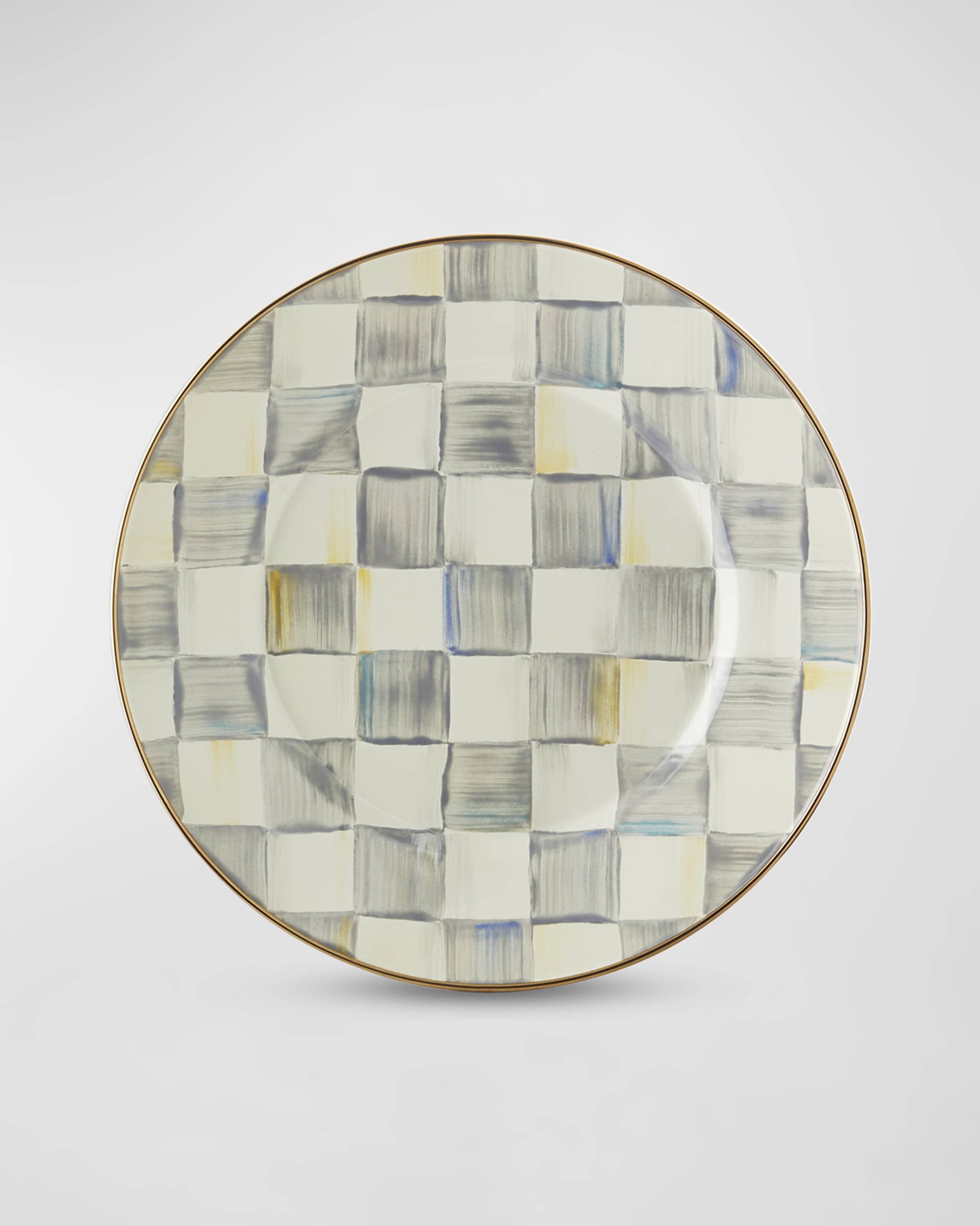 MacKenzie-Childs Sterling Check Dinnerware Collection & Matching Items ...