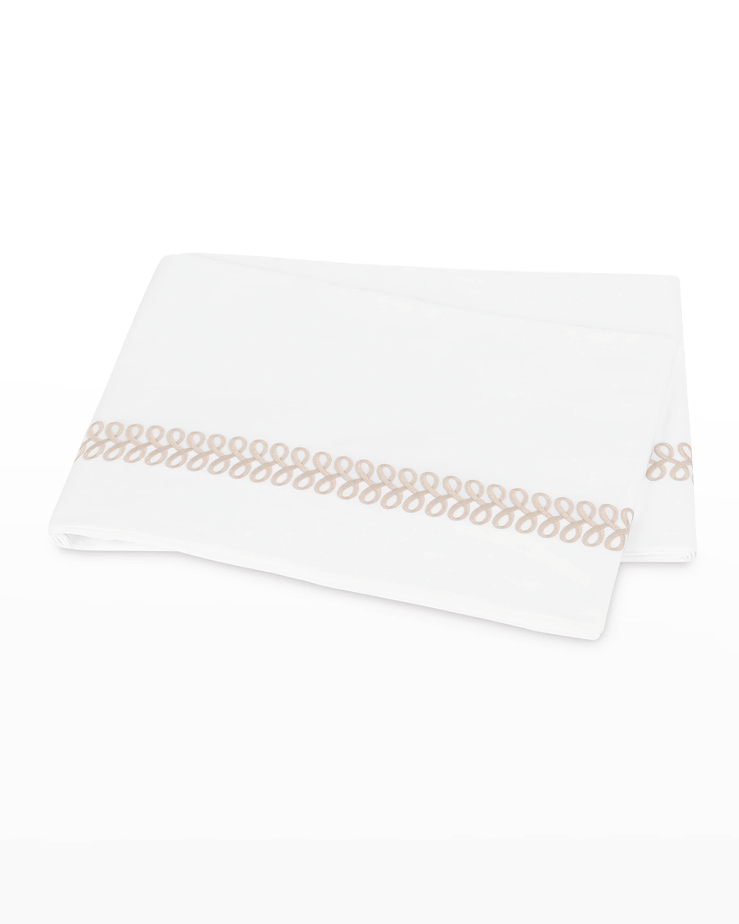 Matouk Schumacher Astor Braid Sheet Collection & Matching Items | Horchow