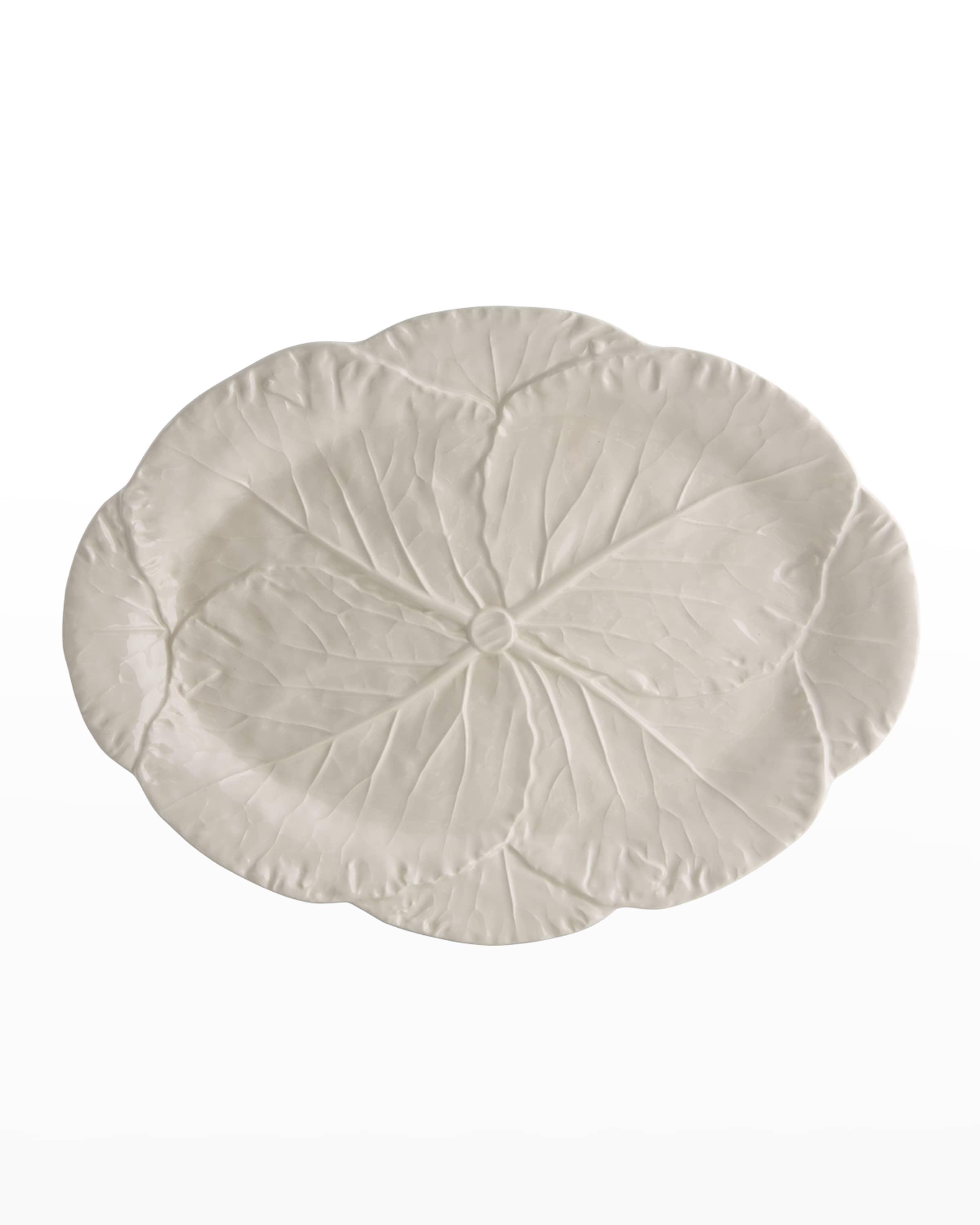 Bordallo Pinheiro White Cabbage Dinnerware Collection & Matching Items ...