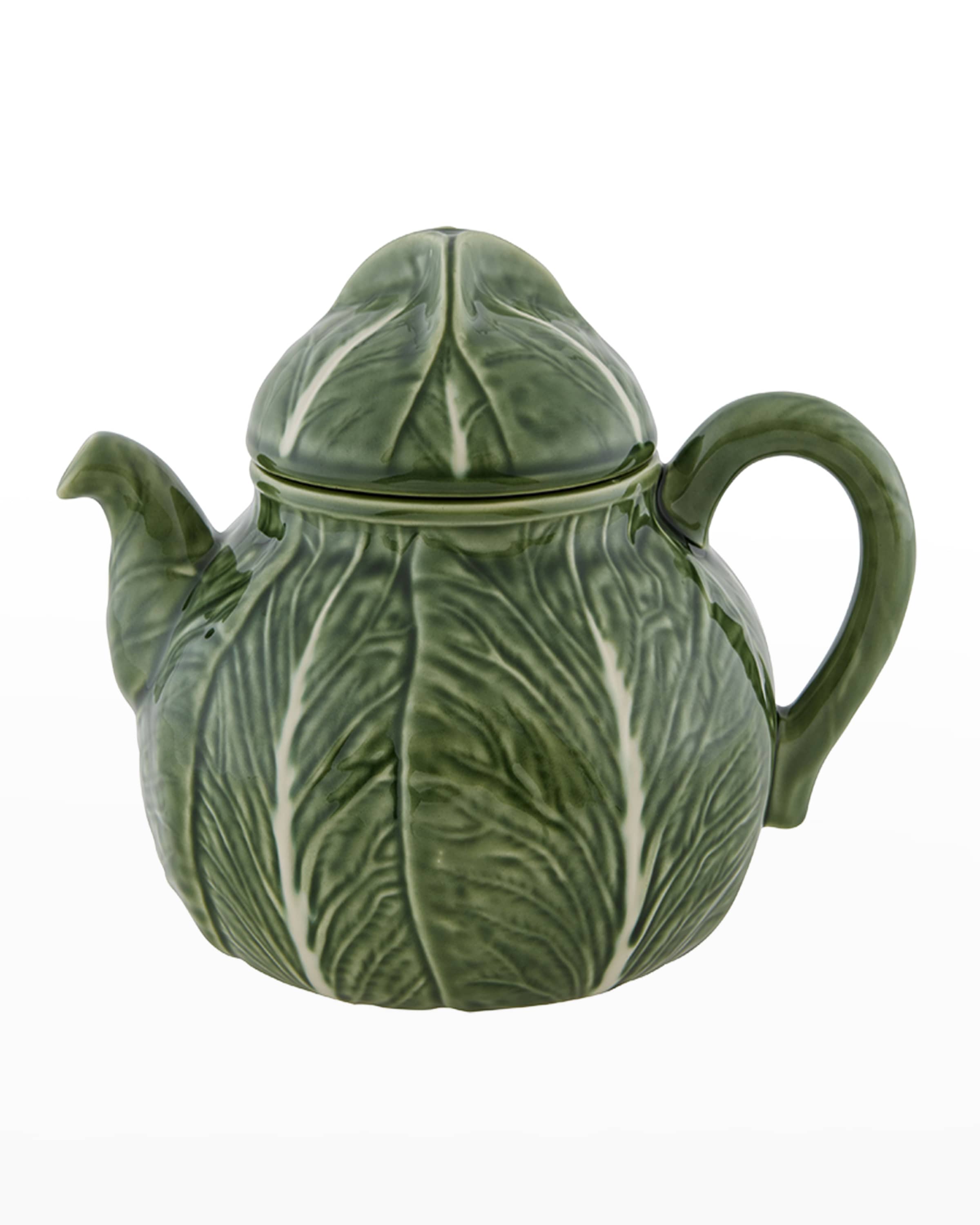 Bordallo Pinheiro Green Cabbage Dinnerware Collection & Matching Items ...