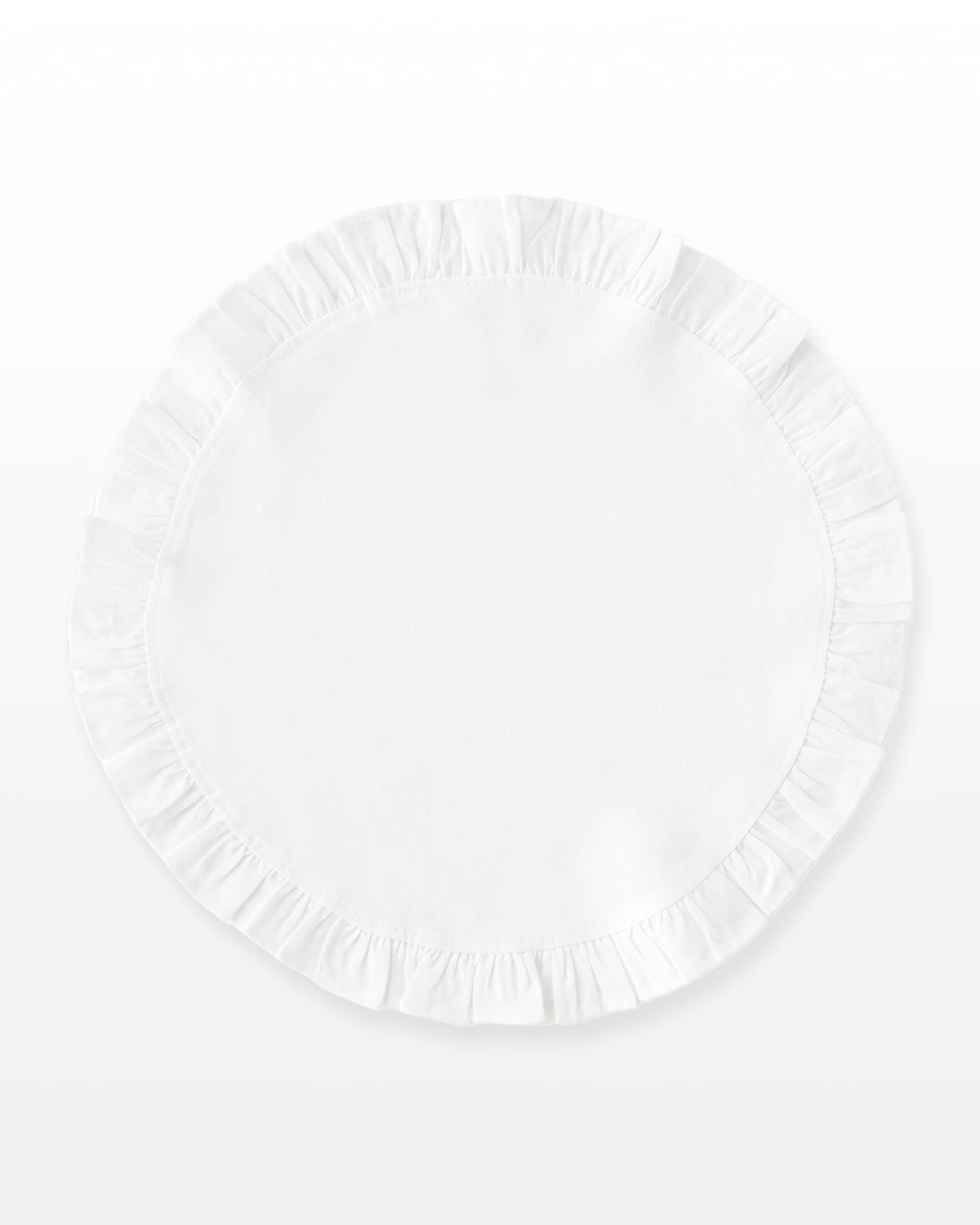 Arte Italica Round Ruffle Placemats Collection & Matching Items | Horchow