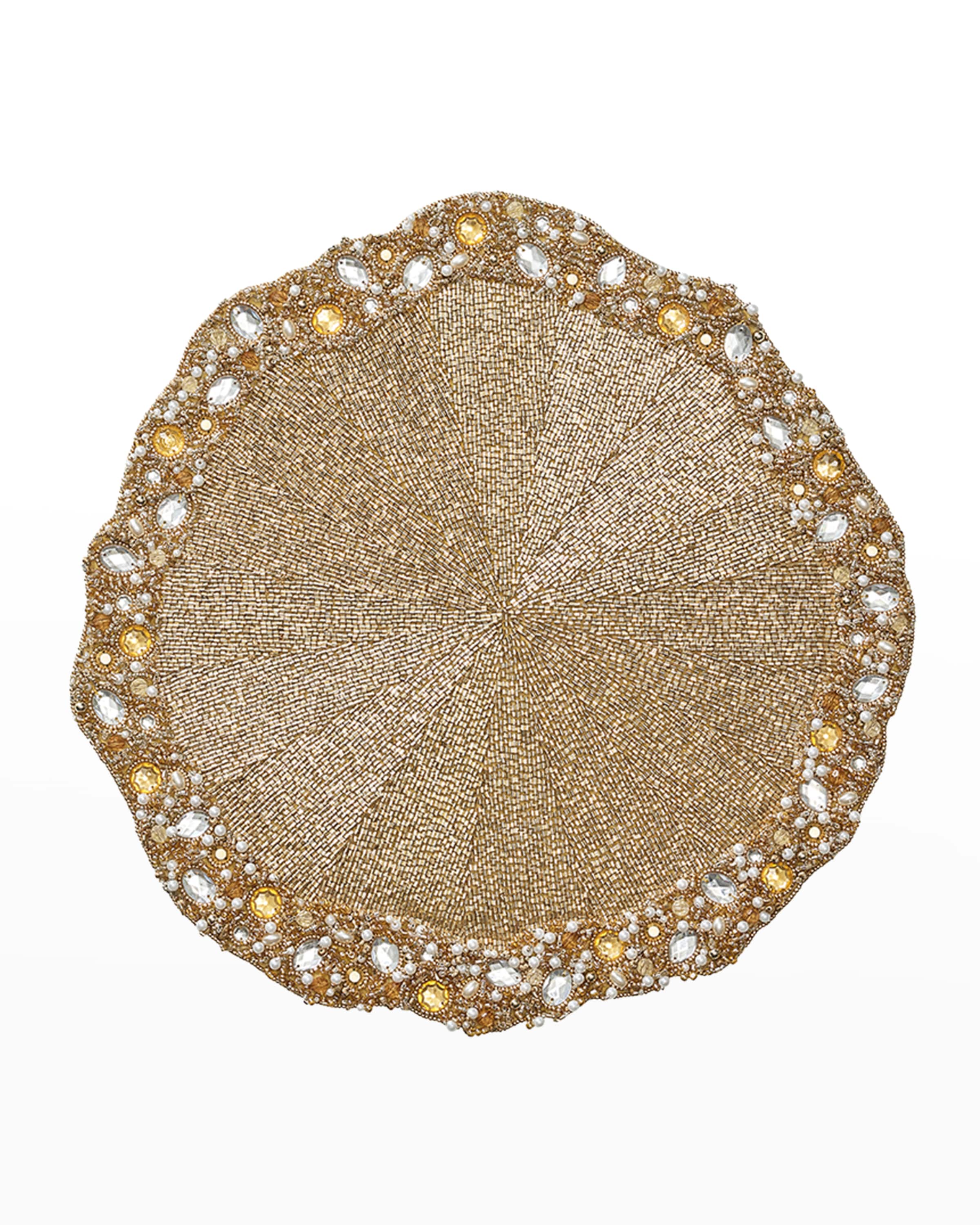 Kim Seybert Ornate Gold Table Linens Collection & Matching Items | Horchow