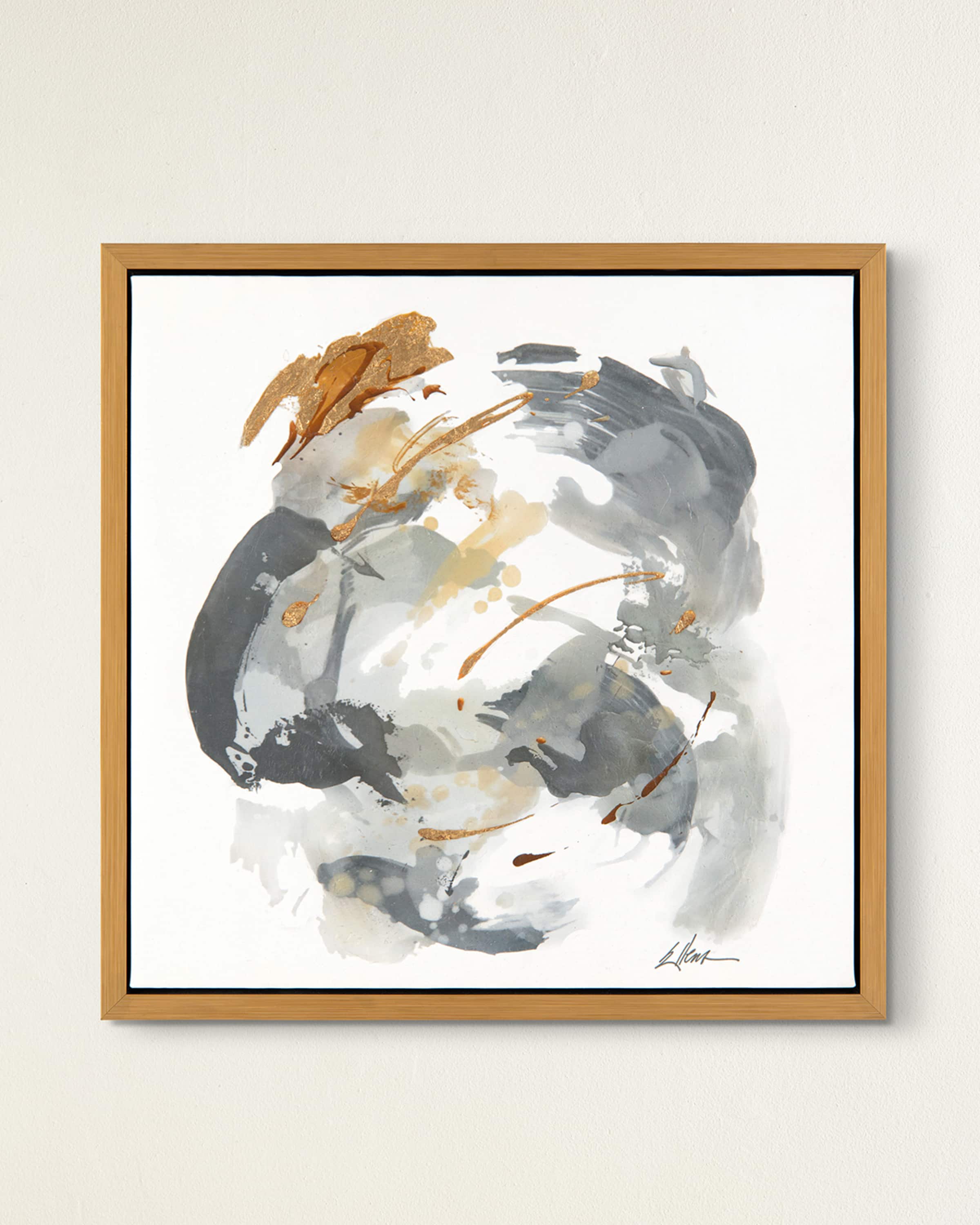 John-Richard Collection "Gold, Silver, and Grey" Giclee Wall Art ...