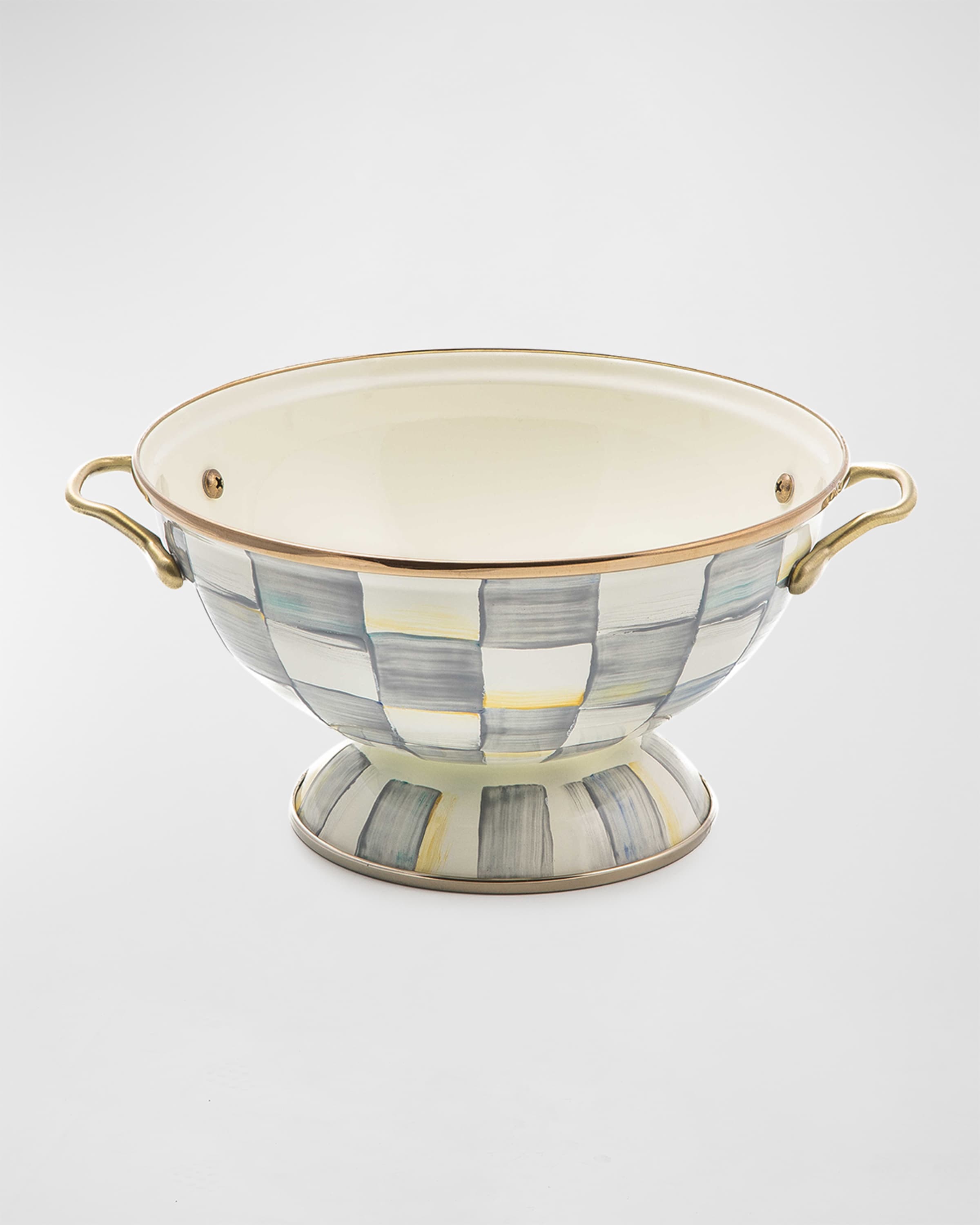 MacKenzie-Childs Sterling Check Dinnerware Collection & Matching Items ...
