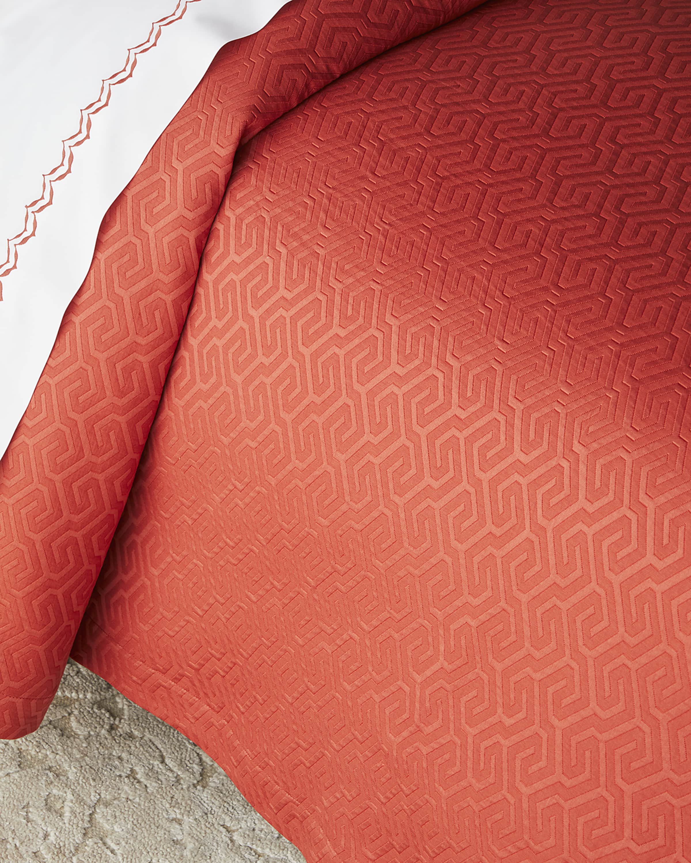 Matouk Schumacher Attleboro Bedding Collection & Matching Items | Horchow