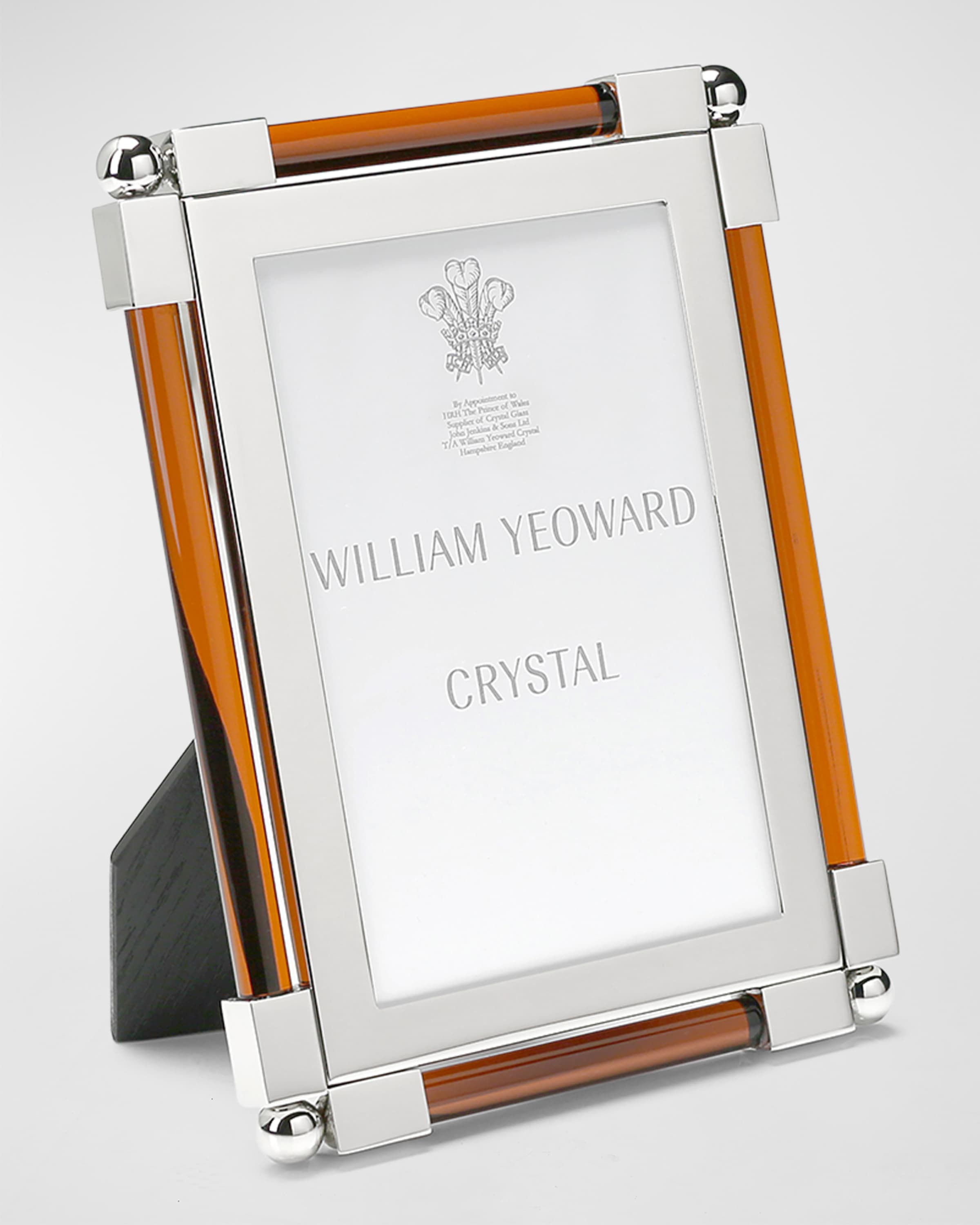 William Yeoward Crystal Classic Amber Frame Collection & Matching Items ...