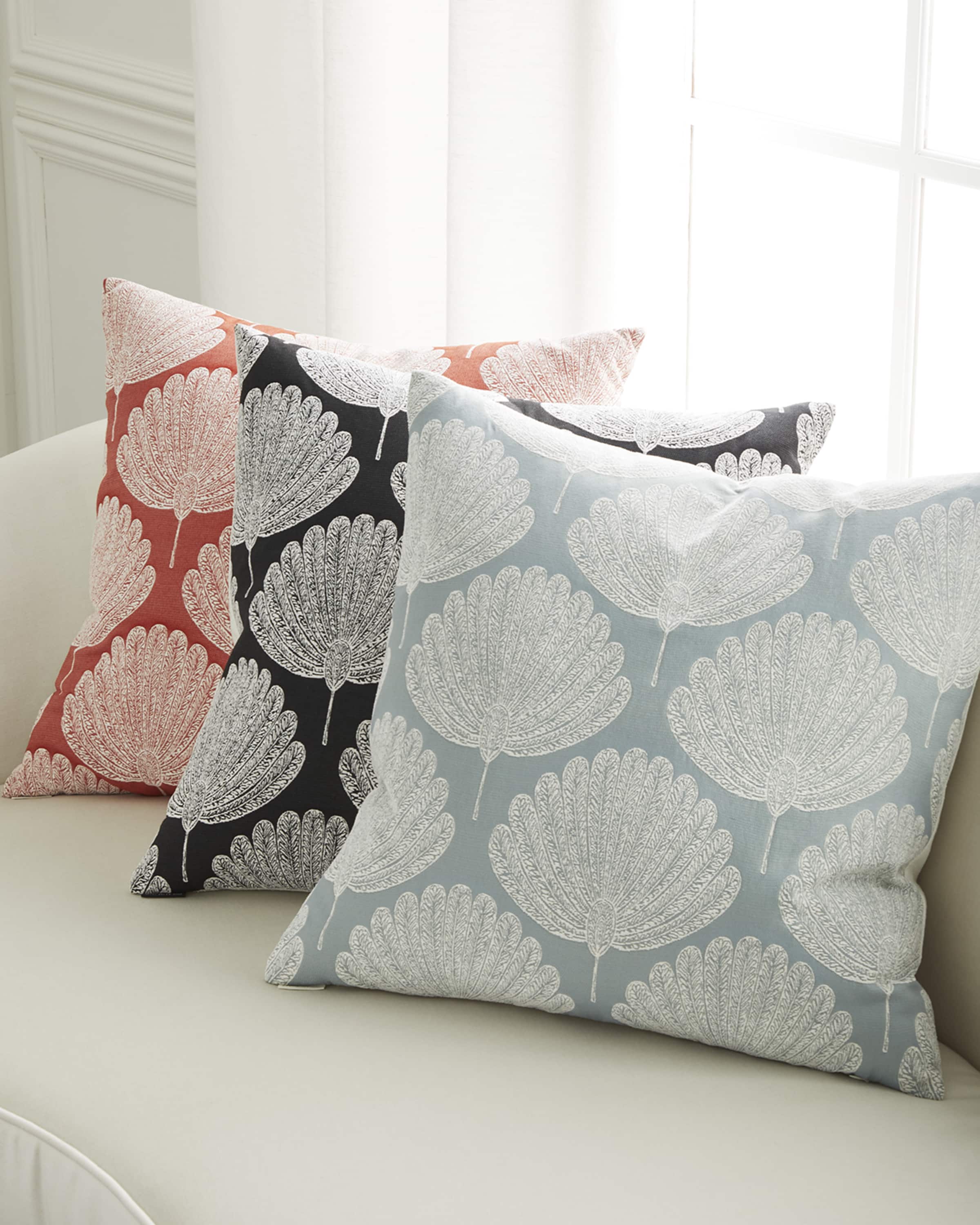 D.V. KAP Home Coordinating Decorative Pillow Collection & Matching ...