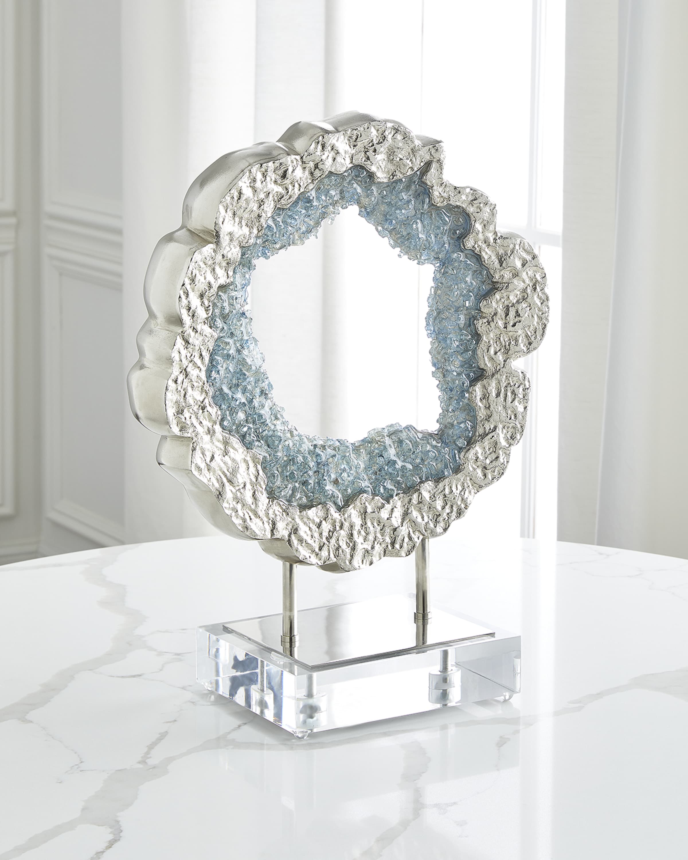 John-Richard Collection Geode Sculpture Collection & Matching Items ...