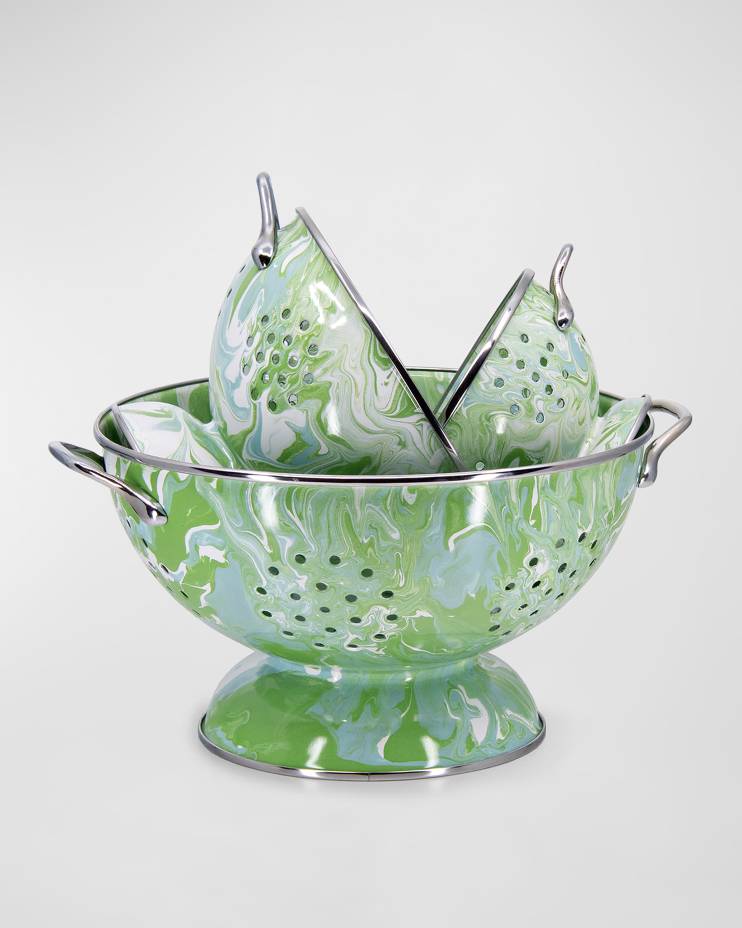 Golden Rabbit Modern Monet Colanders & Matching Items | Horchow