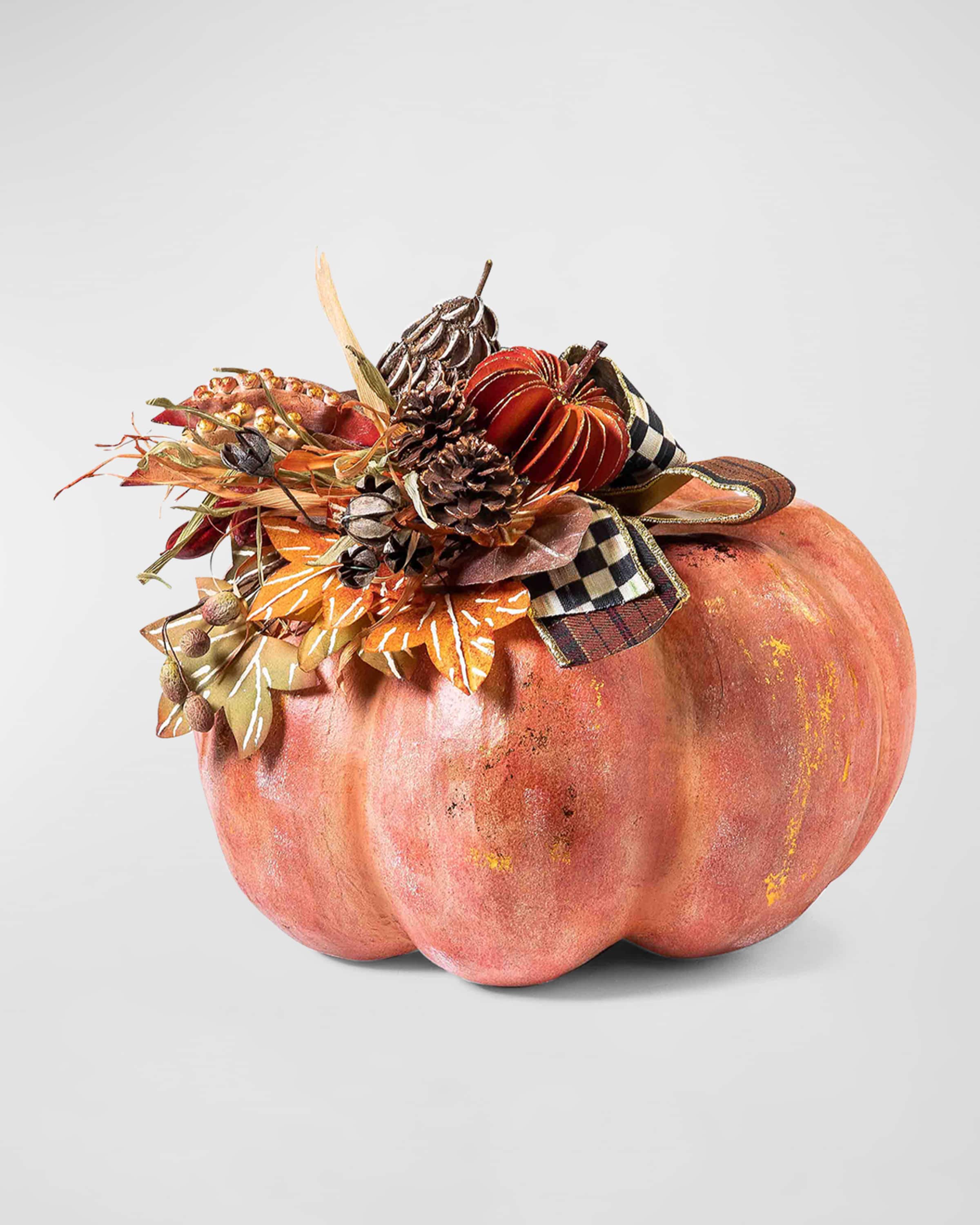 MacKenzie-Childs Fall On The Farm Pumpkin Collection & Matching Items ...