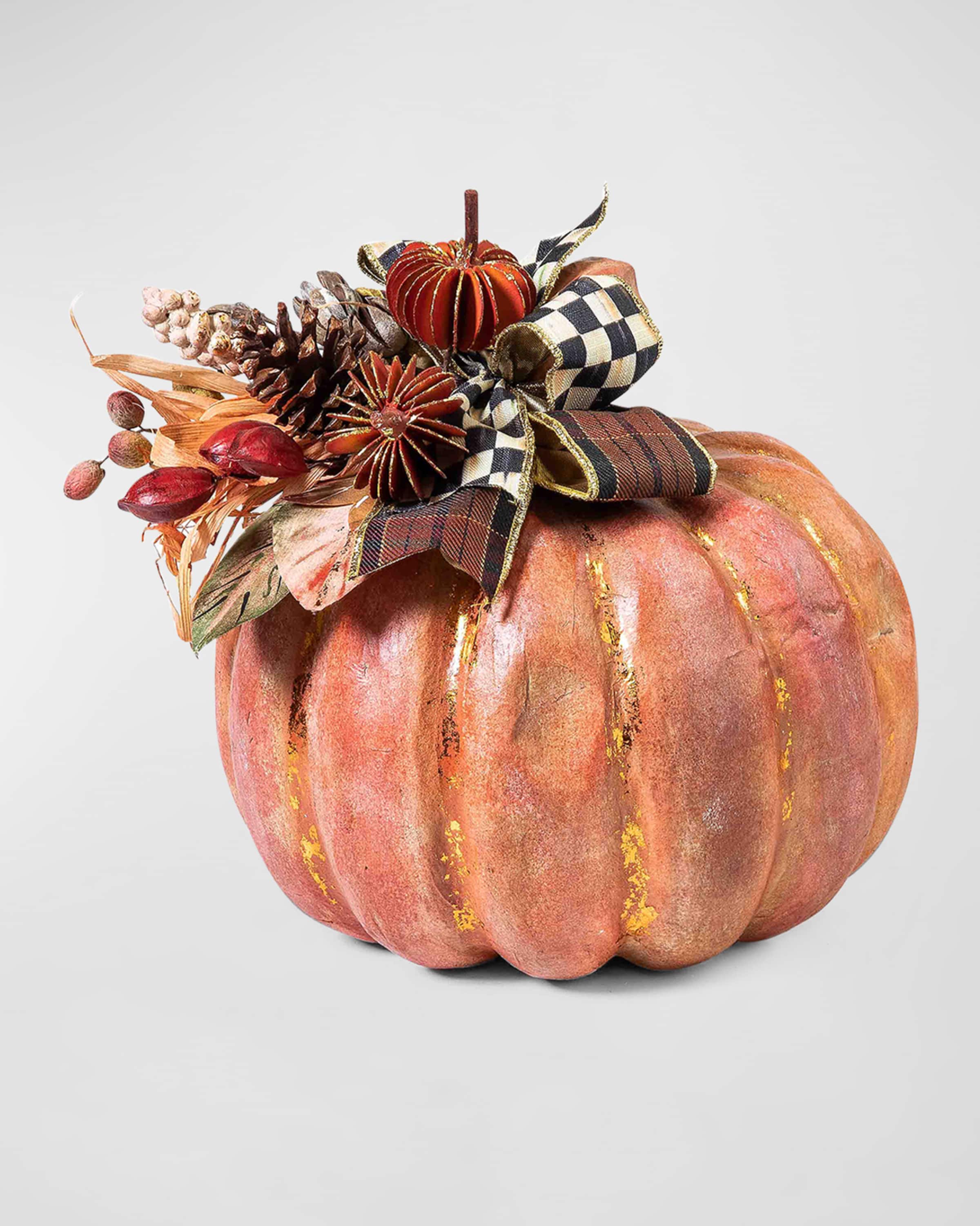 MacKenzie-Childs Fall On The Farm Pumpkin Collection & Matching Items ...