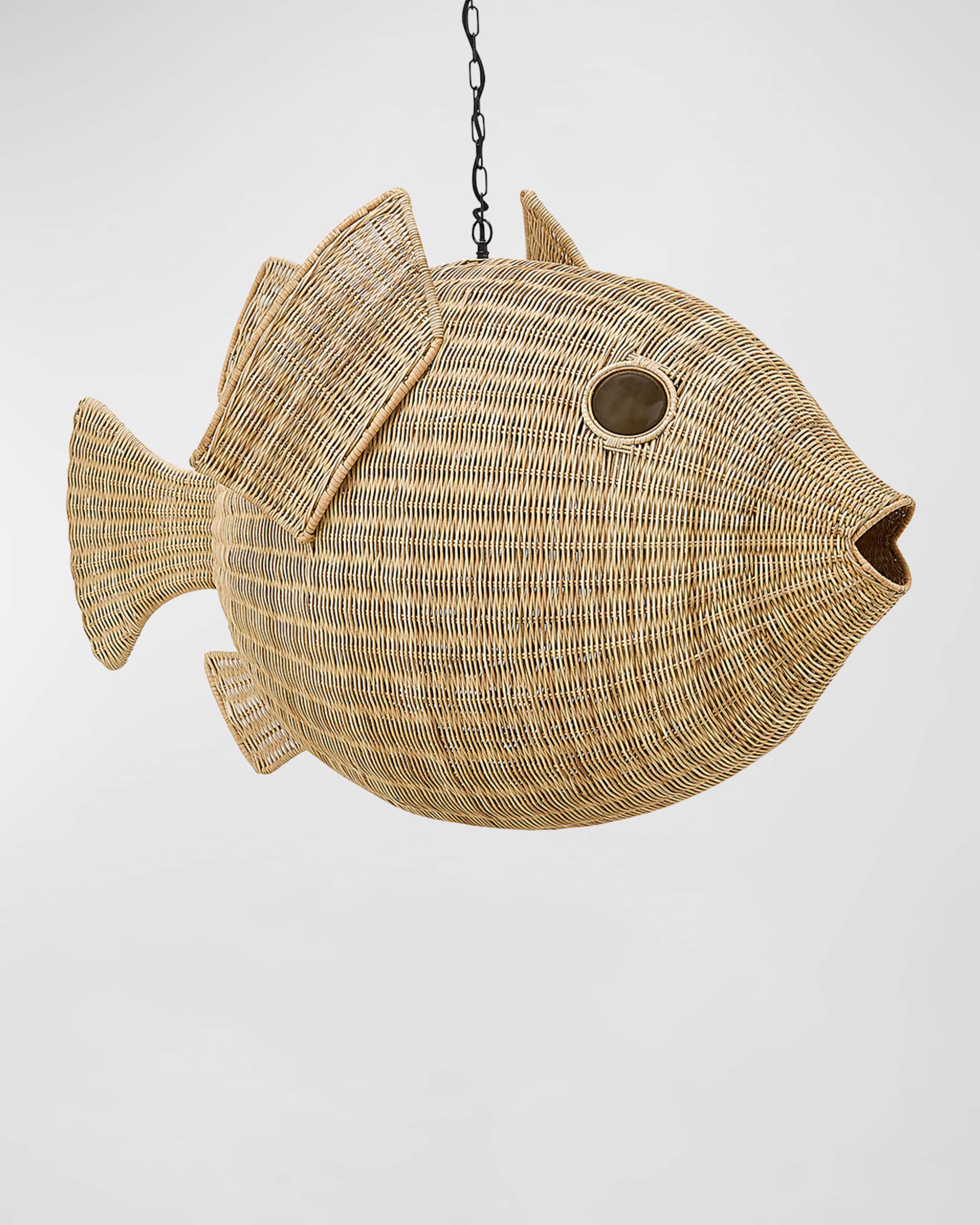 Jonathan Adler Wicker Blow Fish Collection & Matching Items | Horchow