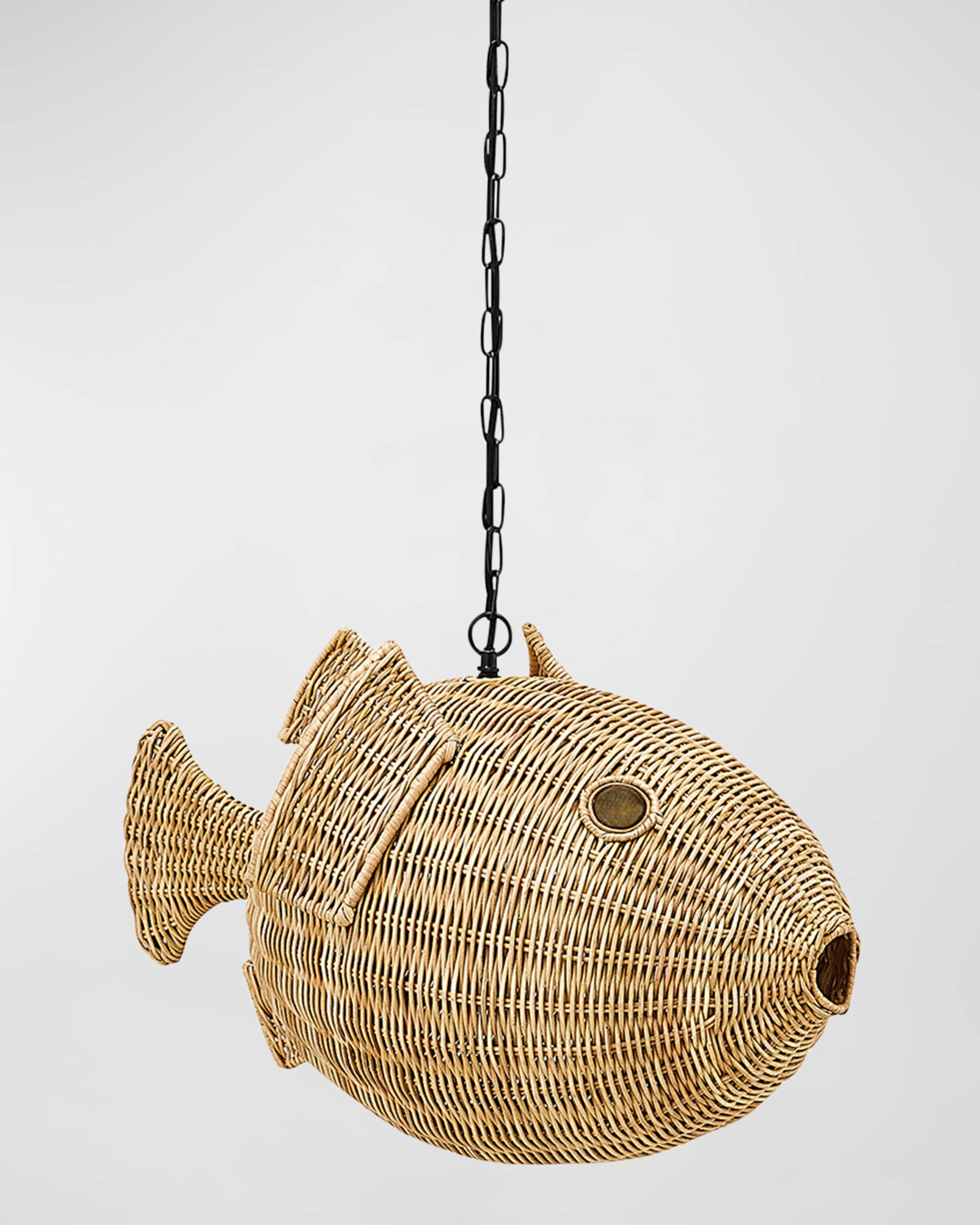 Jonathan Adler Wicker Blow Fish Collection & Matching Items | Horchow