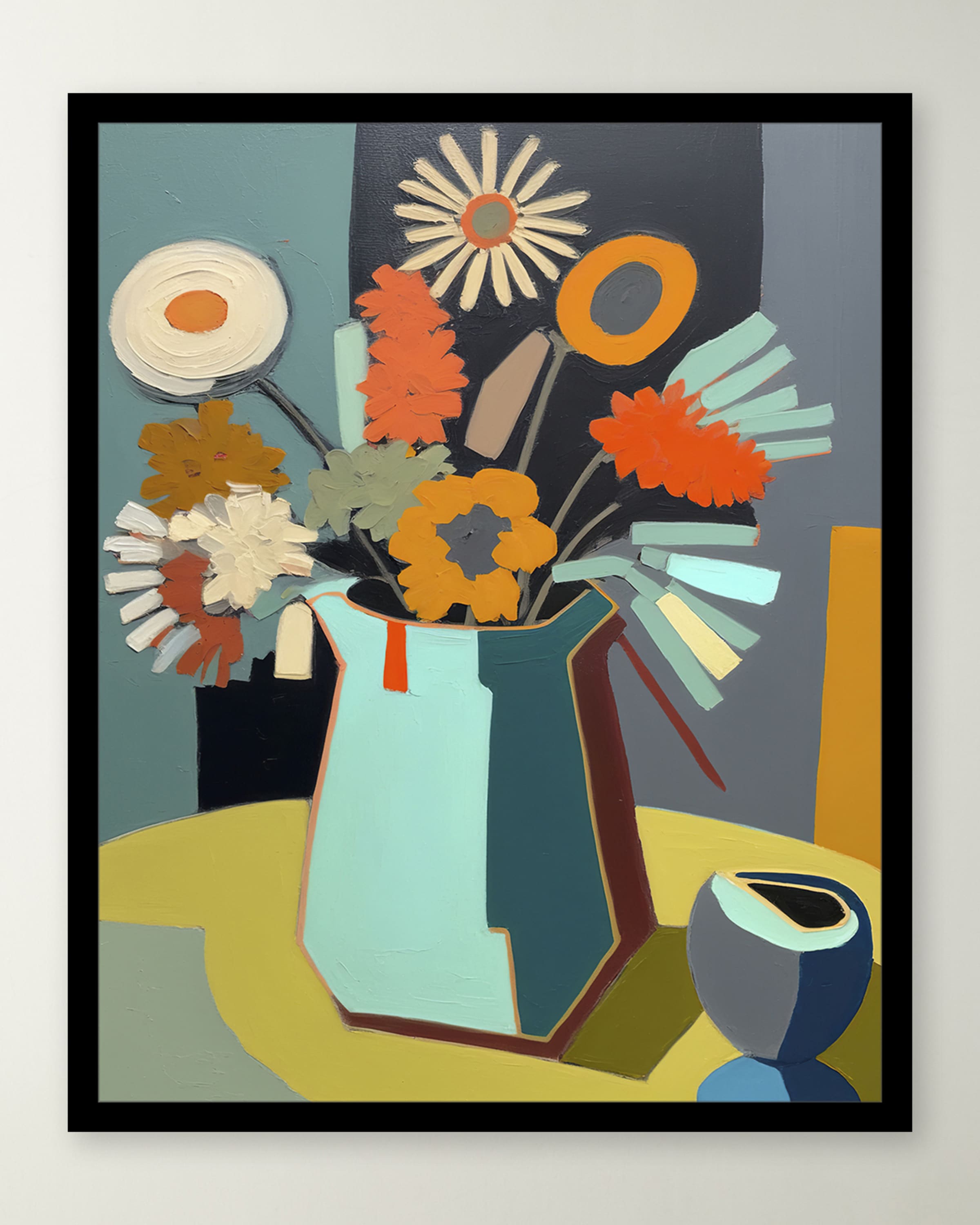 Prestige Arts "Retro Blooms" Giclee Wall Art Collection & Matching ...