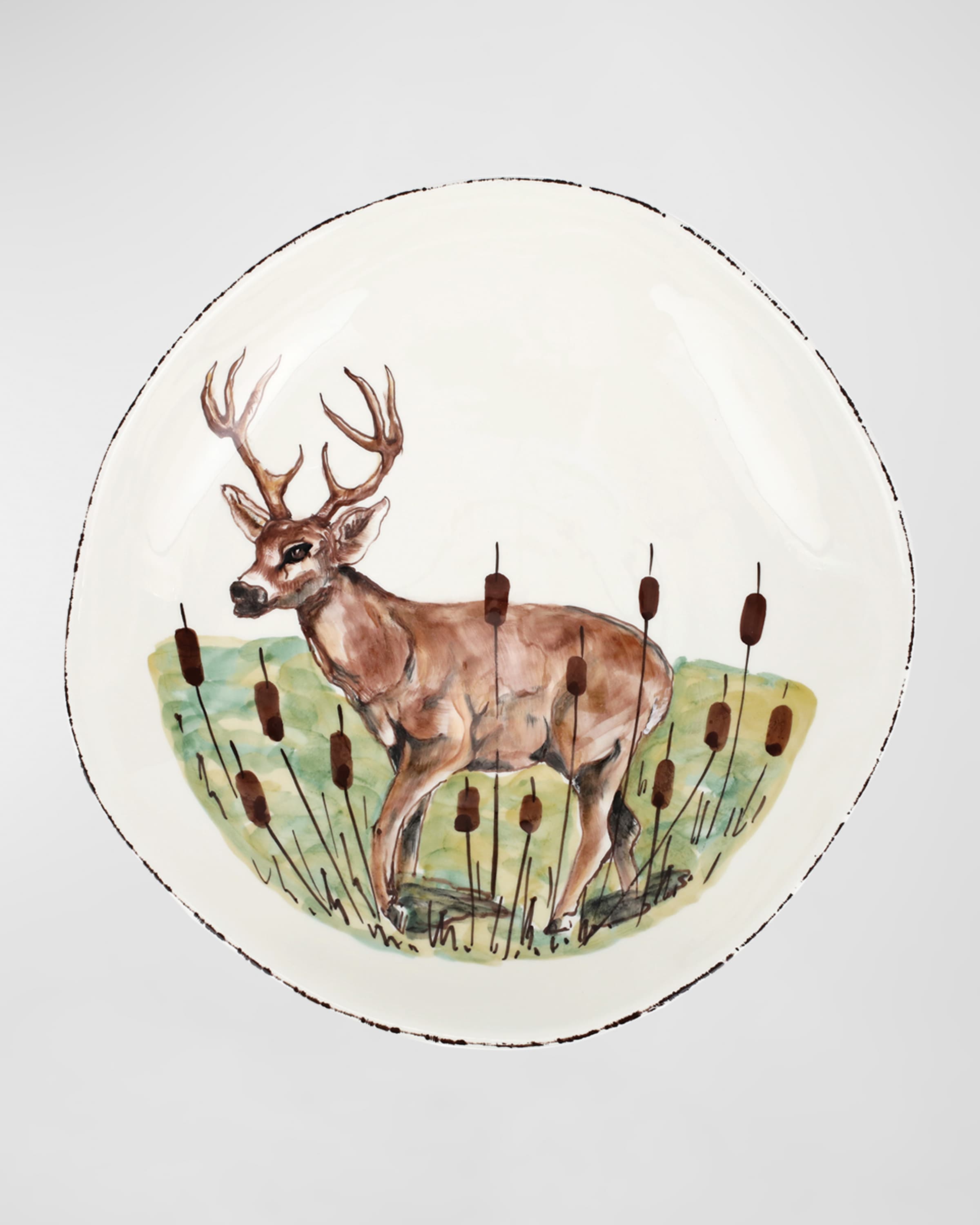 Vietri Wildlife Deer Dinnerware Collection & Matching Items | Horchow