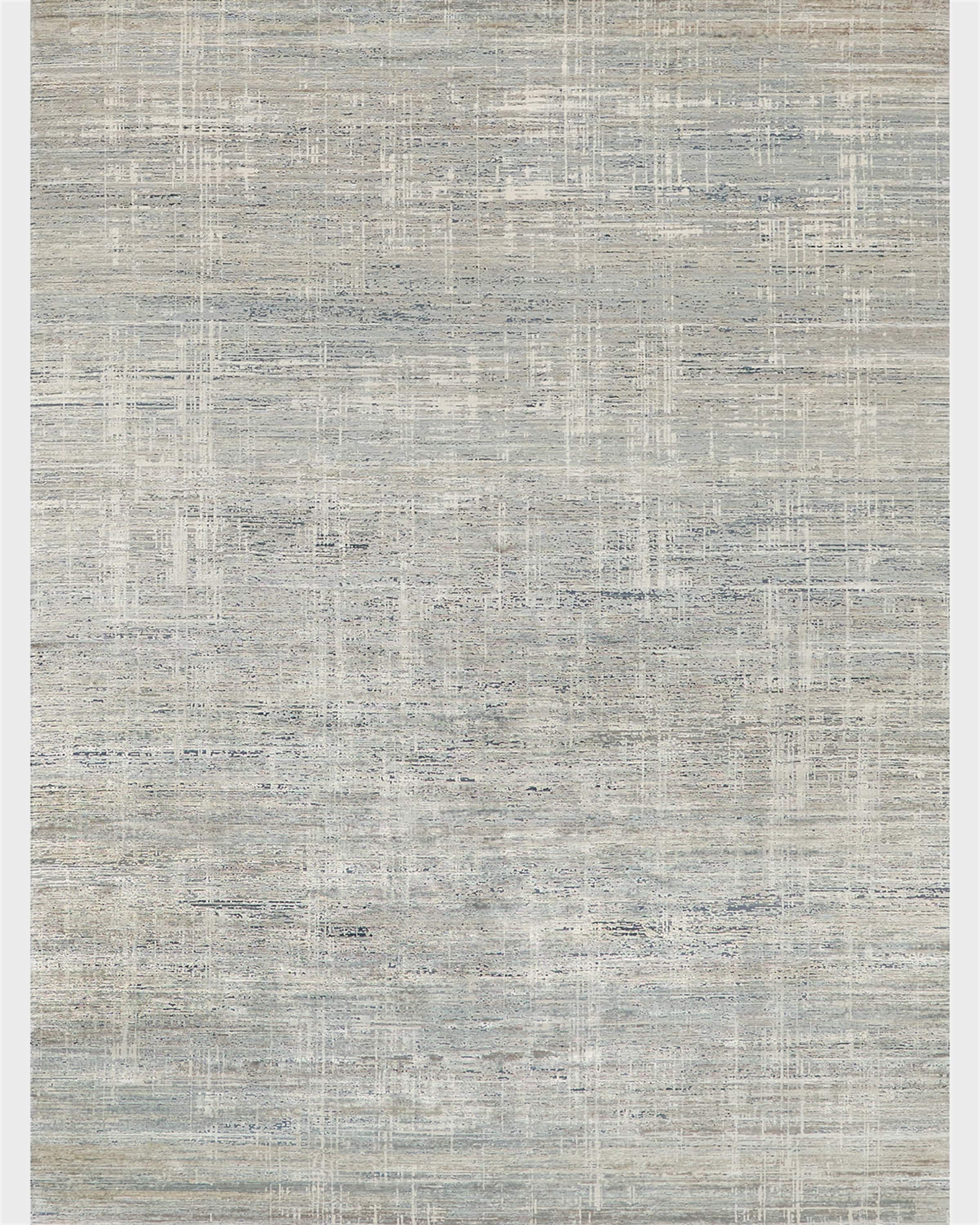 Exquisite Rugs Mercuri Silver-Blue Rug Collection & Matching Items ...