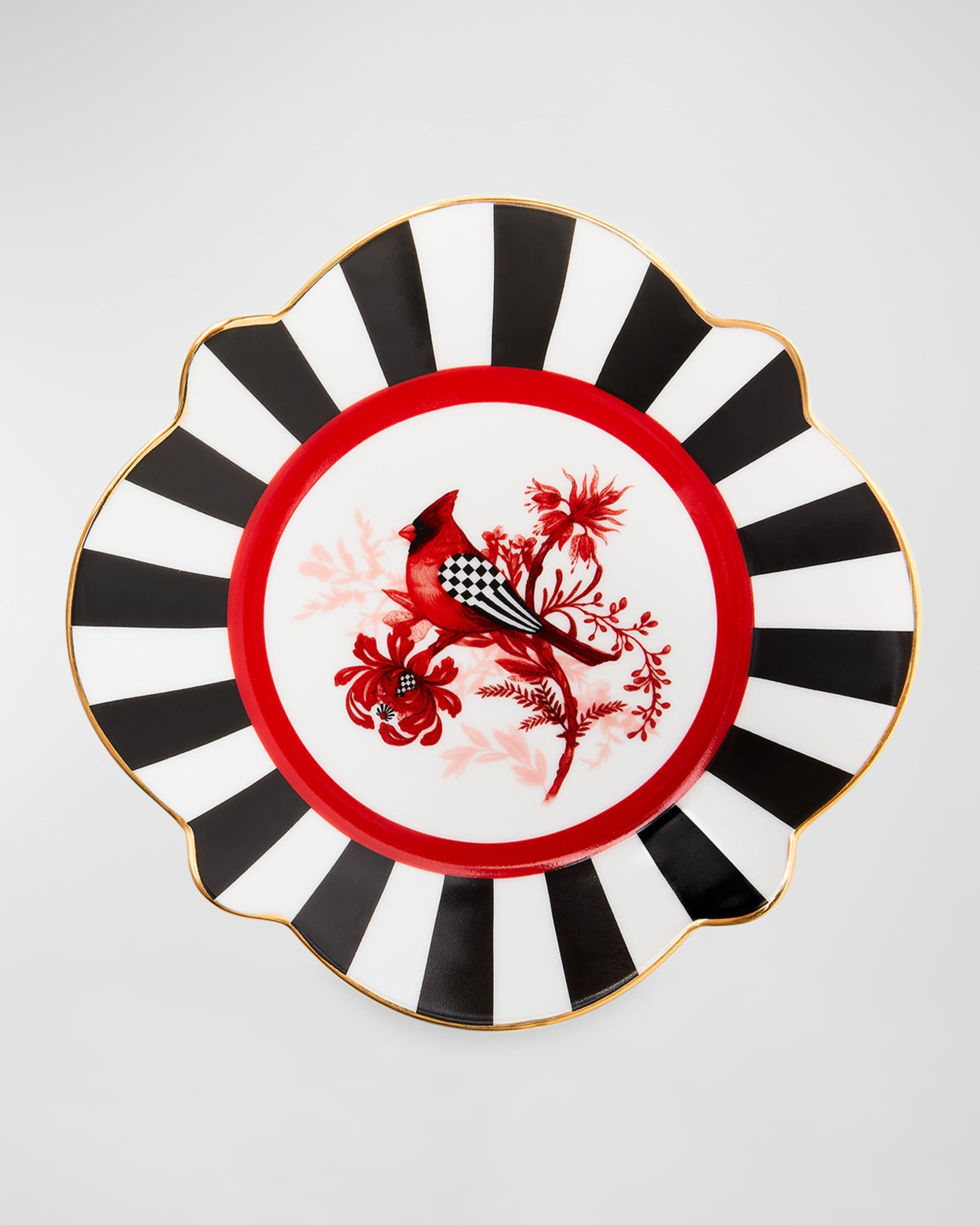 MacKenzie-Childs Cardinal Toile Dinnerware Collection & Matching Items ...