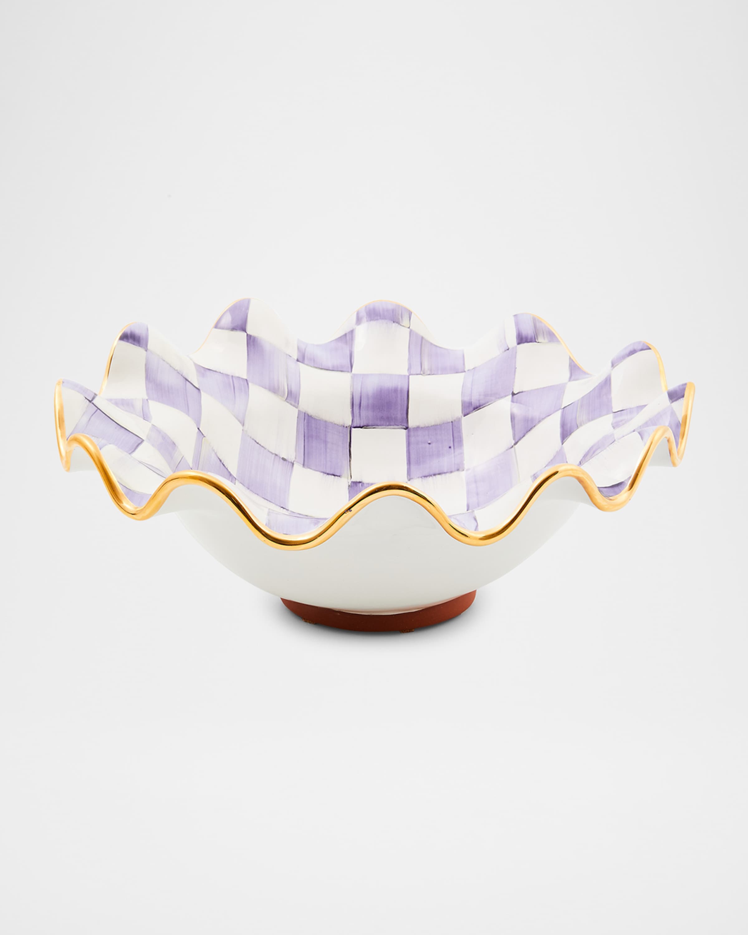 MacKenzie-Childs Plum Check Dinnerware Collection & Matching Items ...