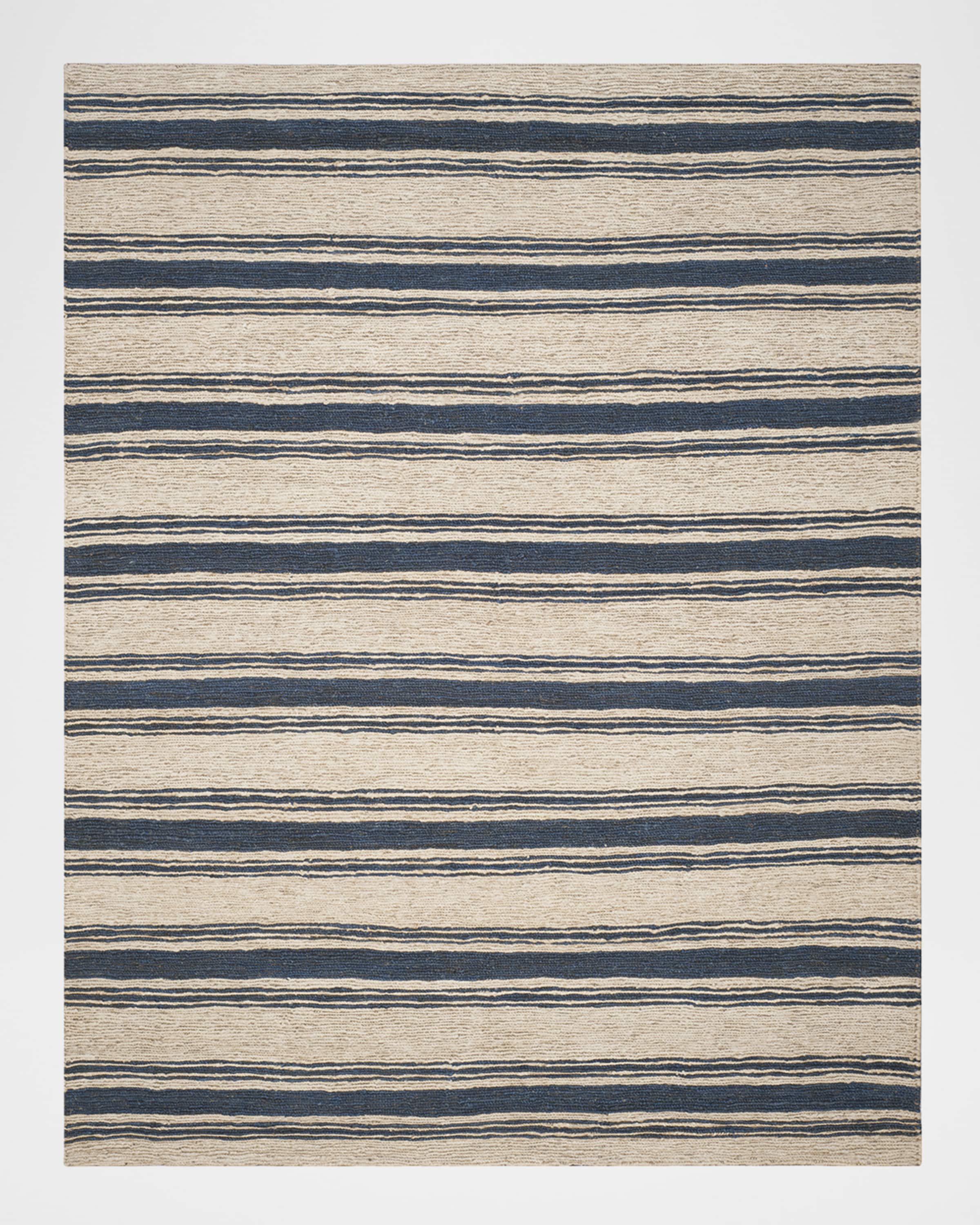 Ralph Lauren Home Cliff Stripe Hand-Knotted Rugs & Matching Items | Horchow