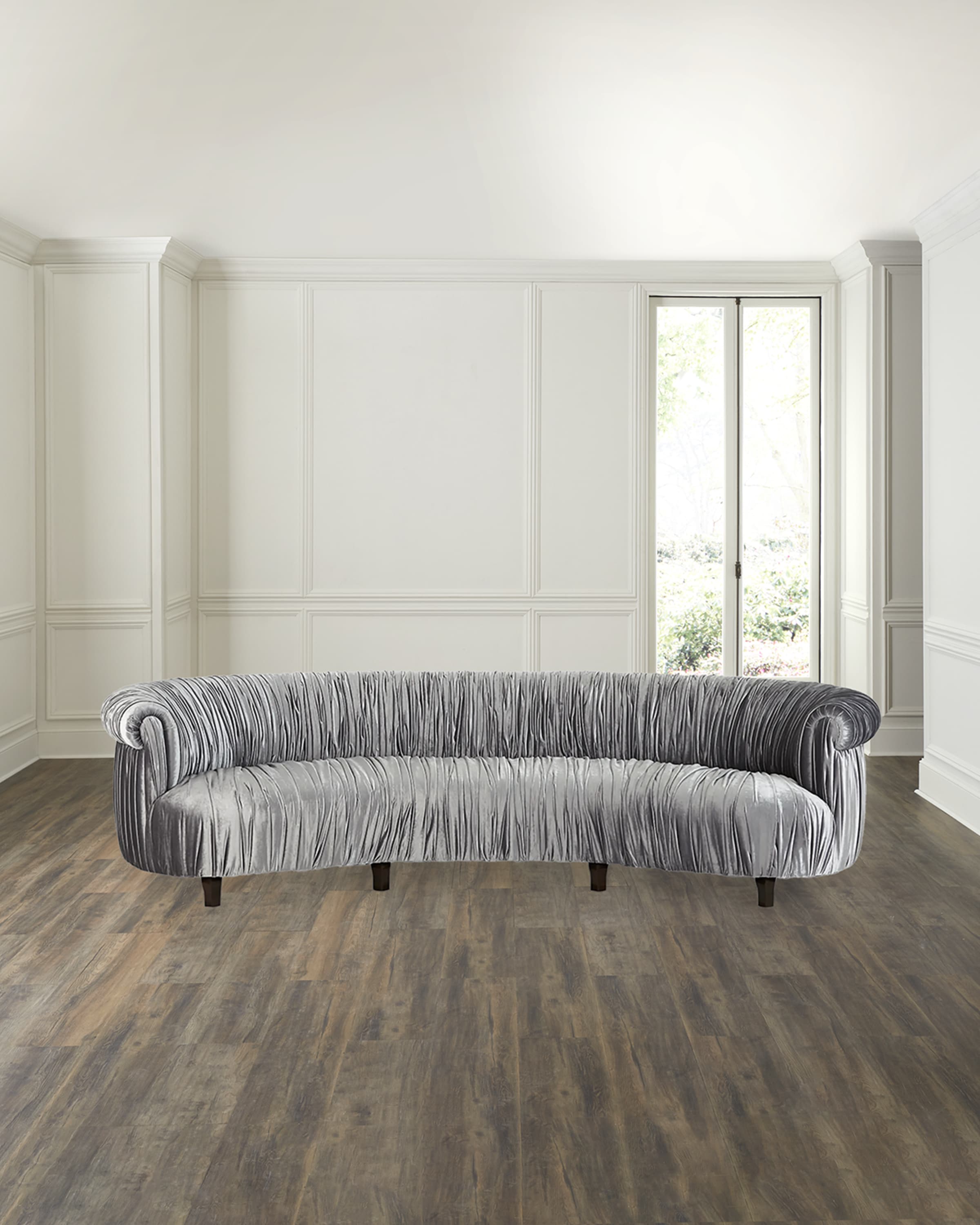 Haute House Romana Ruched Sofa Collection & Matching Items | Horchow