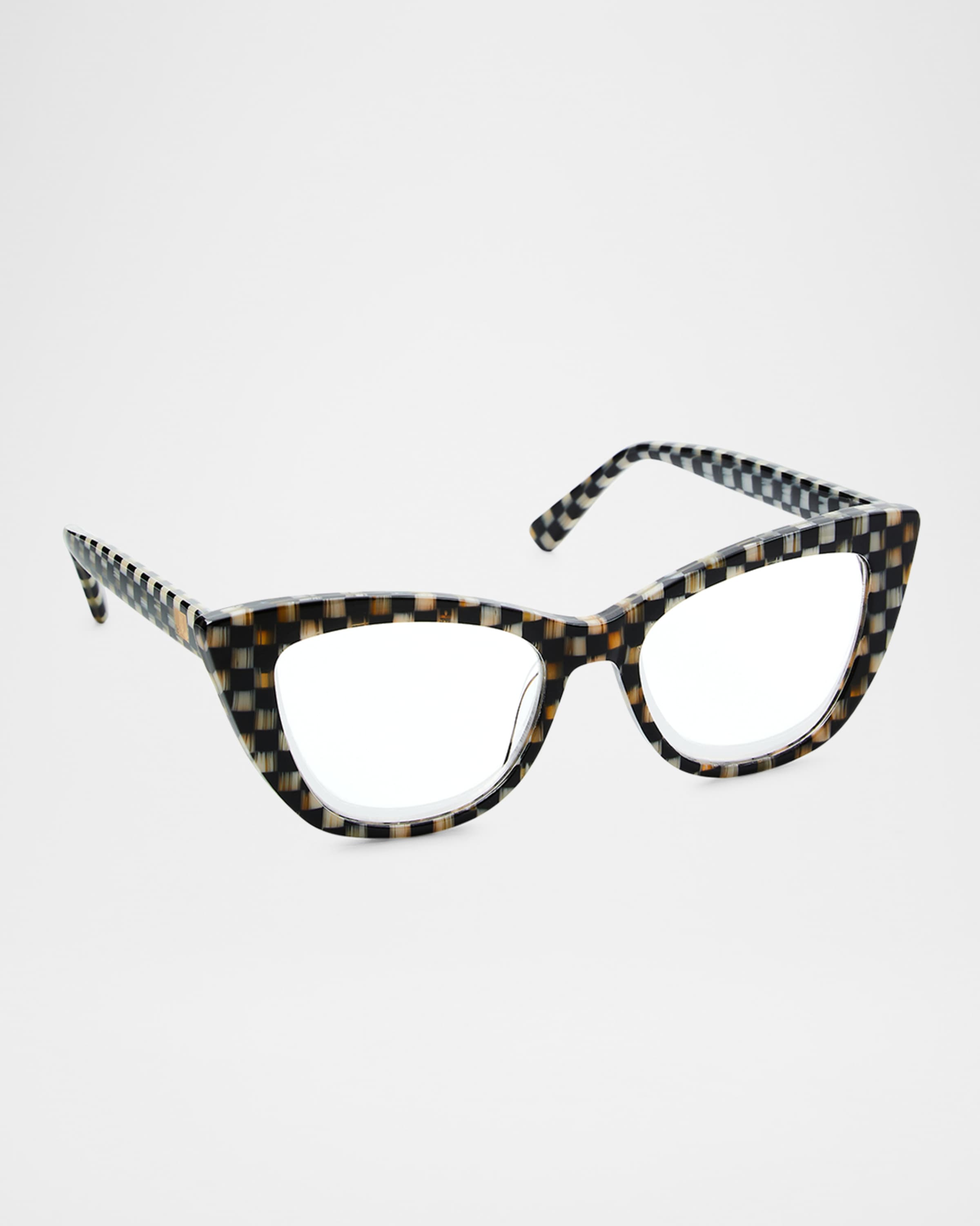 MacKenzie-Childs Courtly Check Cat Eye Reader Collection & Matching ...