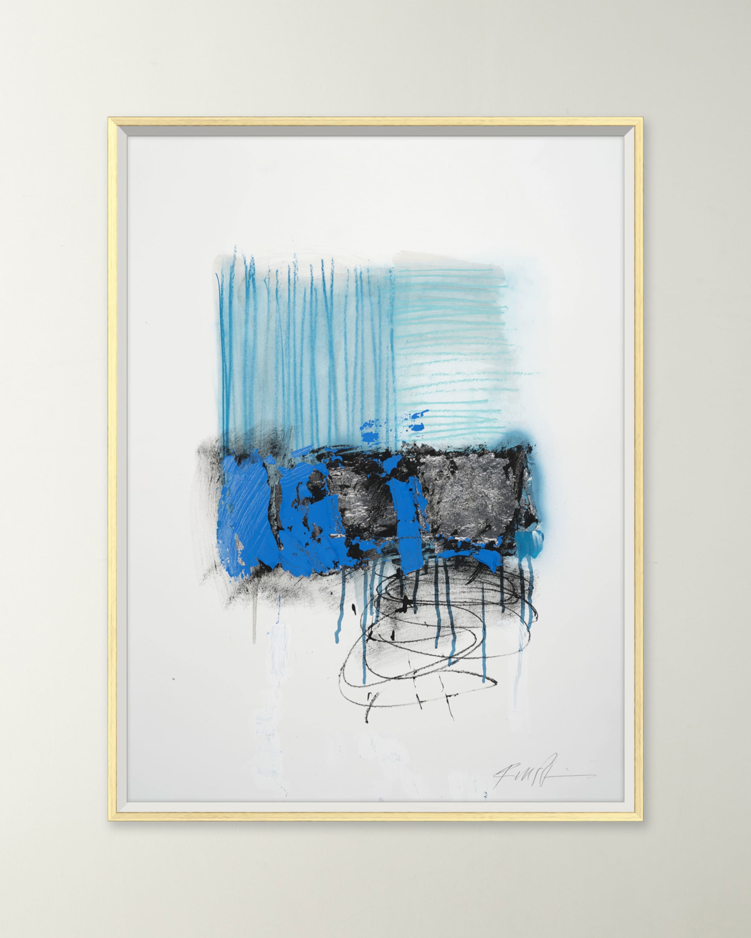 RFA Fine Art "Blue Lines" Giclee Wall Art Collection by Robert Robinson ...