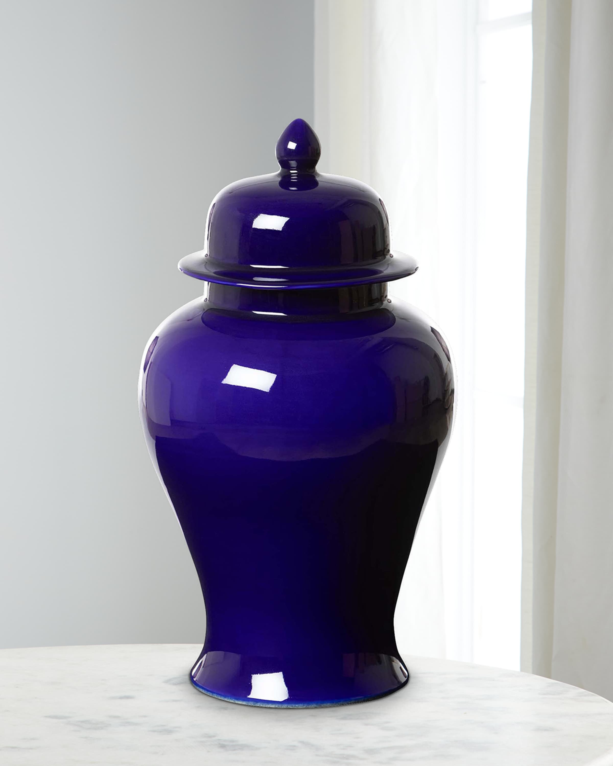 Park Hill Collection Imperial Ceramic Ginger Jar Collection & Matching ...