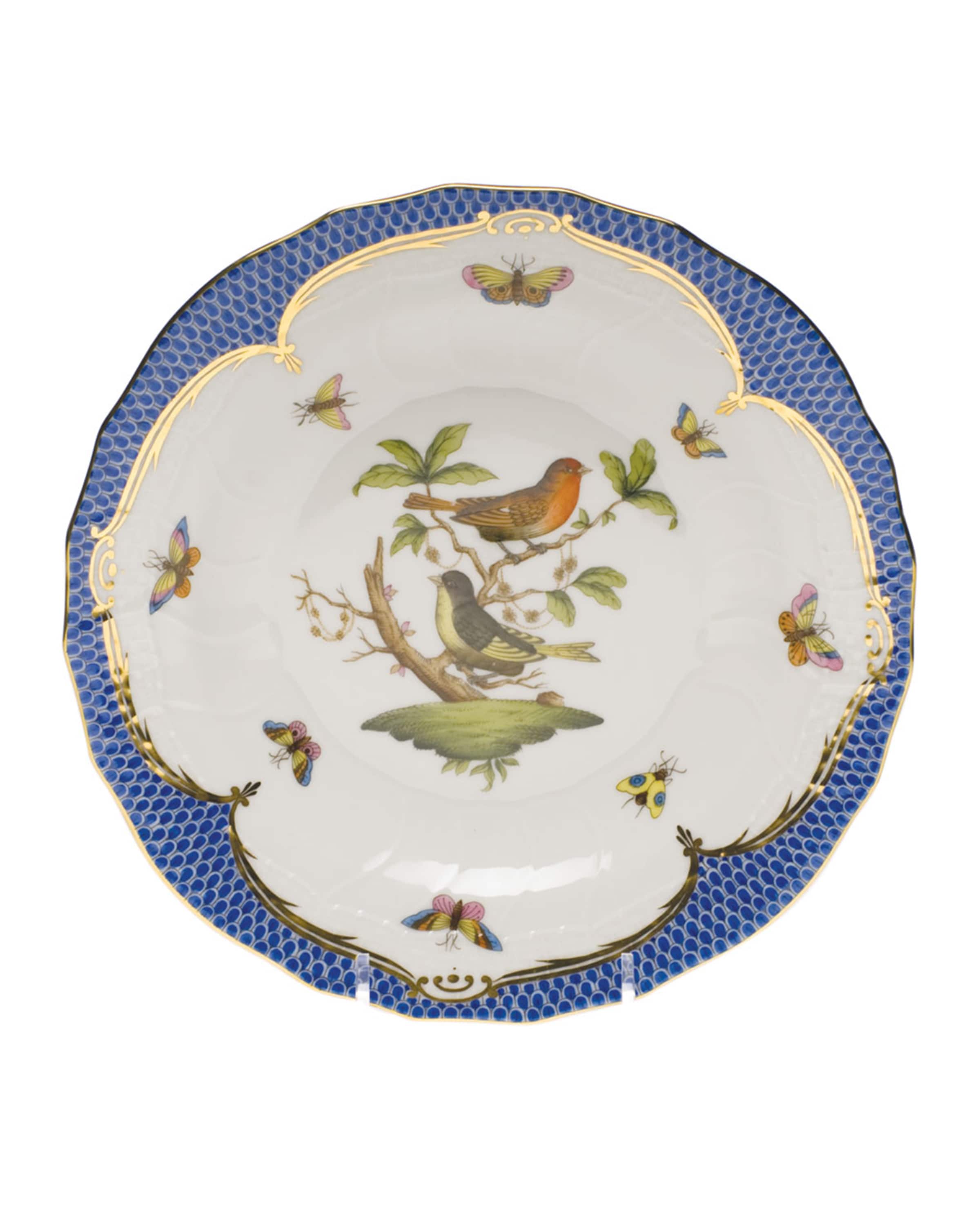 Herend Rothschild Bird Motif Dinnerware Collection & Matching Items ...